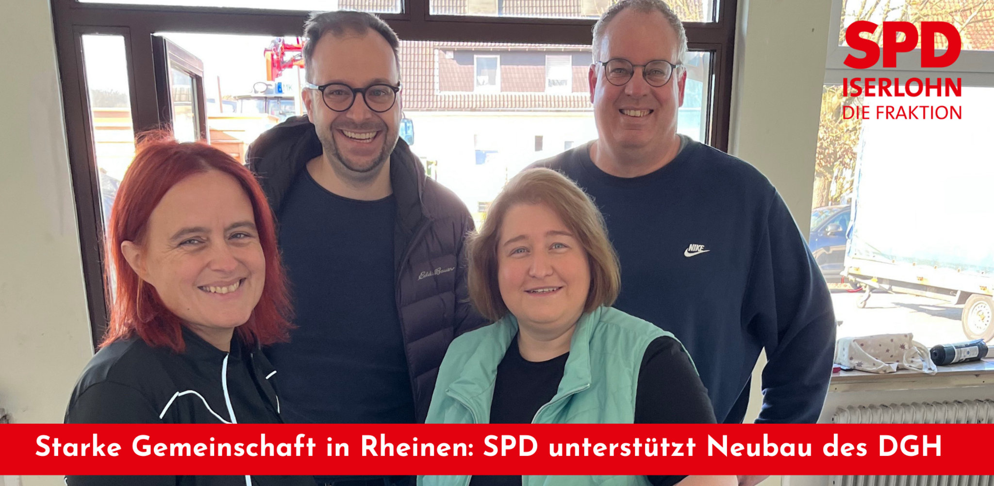 Starke Gemeinschaft in Rheinen: SPD unterstützt beim Neubau des DGH - Iserlohn