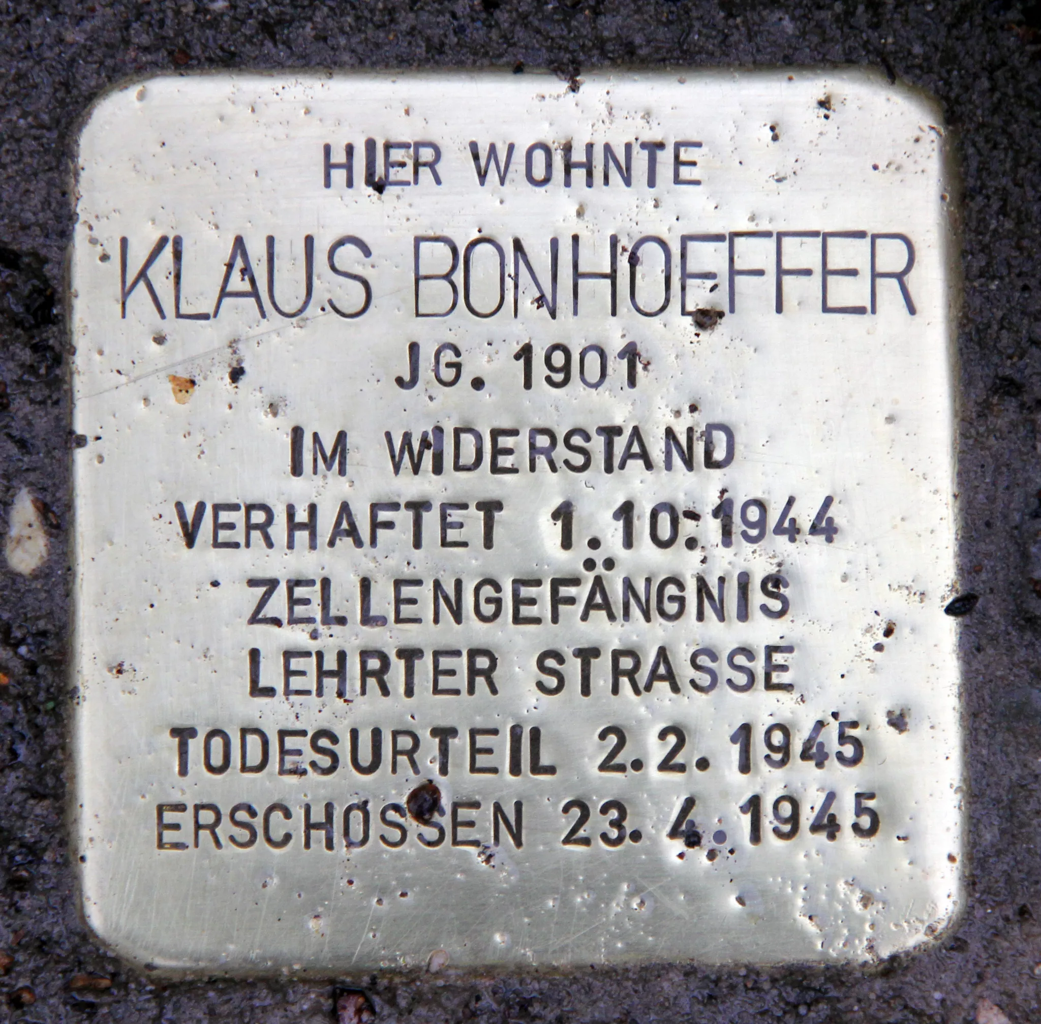 Bonhoeffer-Gedenken: Vortrag von Pfarrerin Dr. Jutta Koslowski über den ...