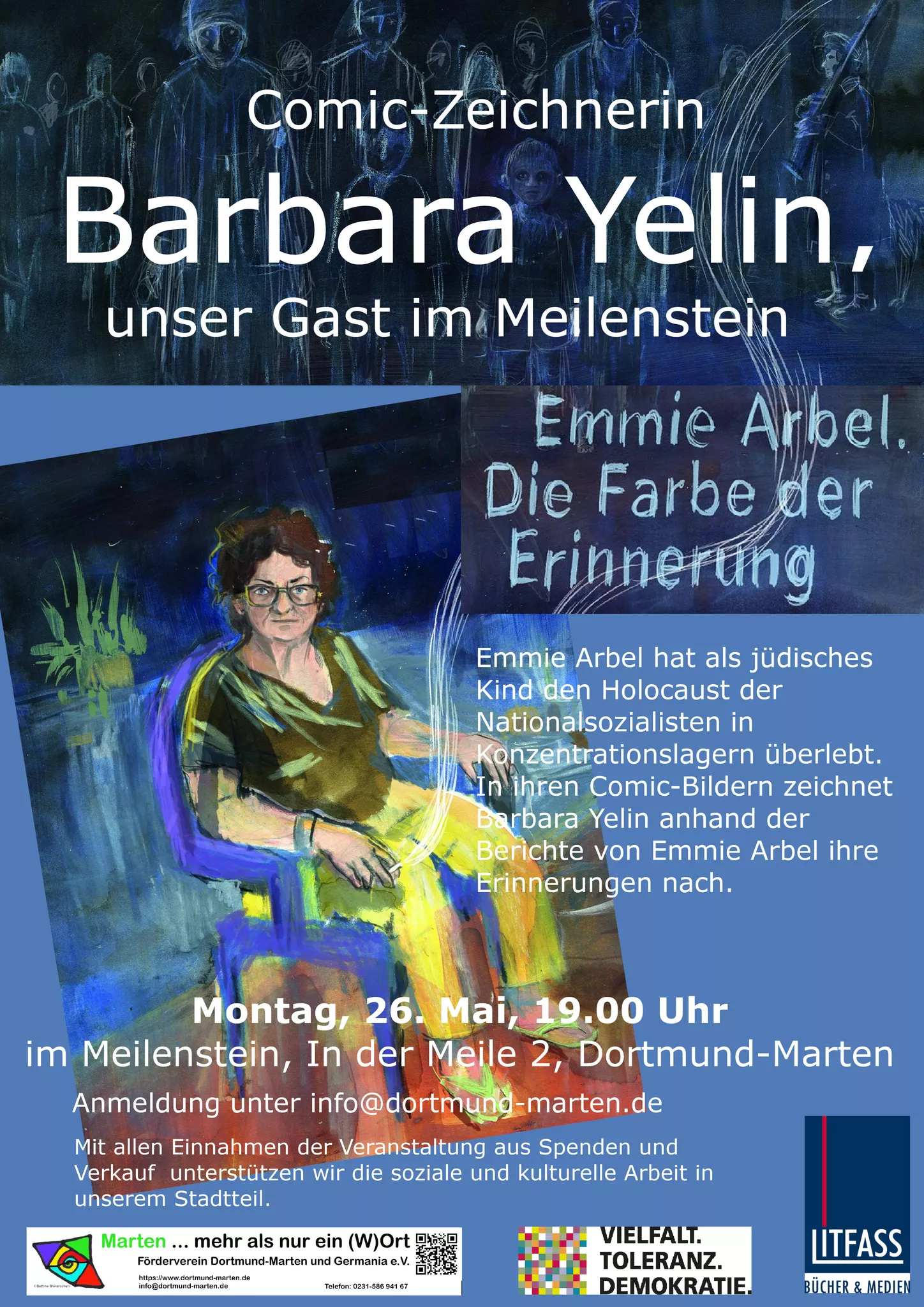 Barbara Yelin im Meilenstein: Emmie Arbel Die Farbe der Erinnerung