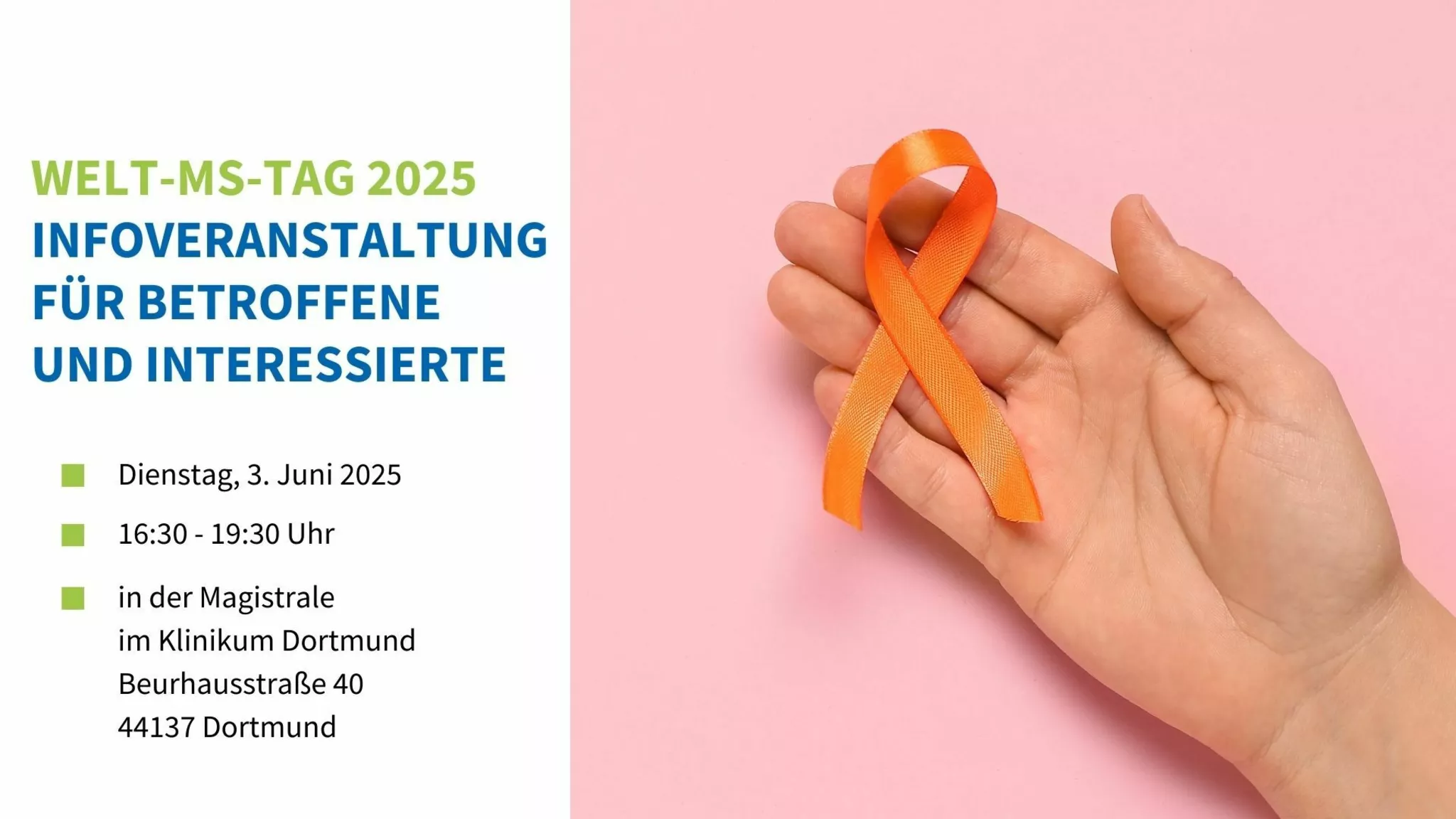 Welt-MS-Tag am Klinikum Dortmund: Leben mit Multipler Sklerose im Fokus ...
