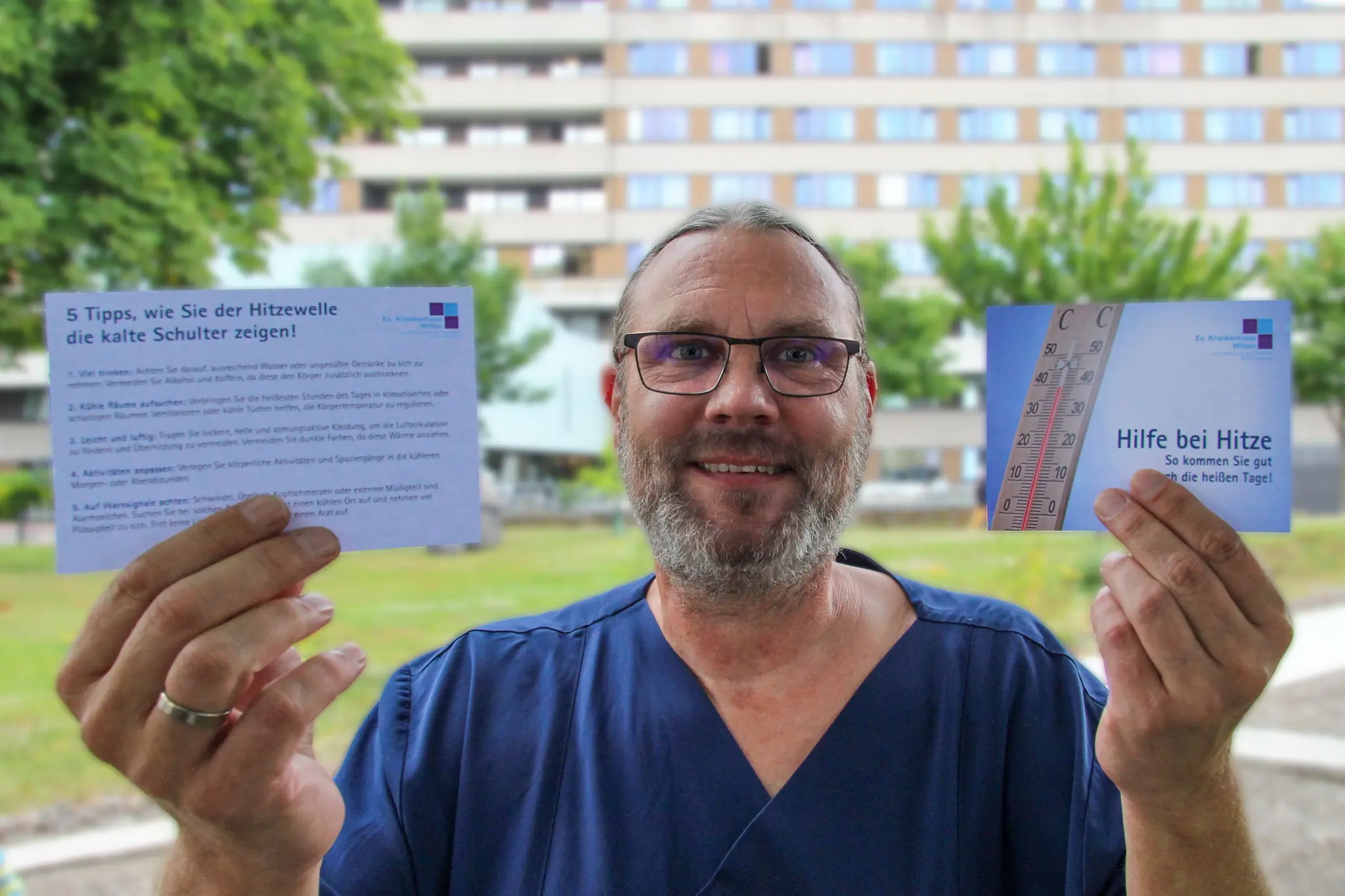 Im Alter gut durch die Hitze kommen: EvK-Chefarzt gibt Tipps für die ...