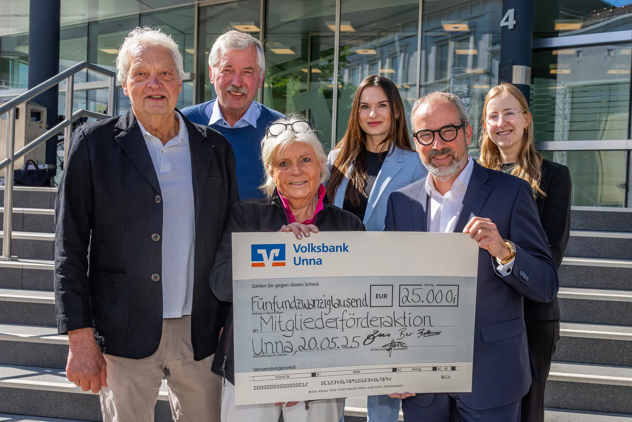 Mitgliederförderaktion der Volksbank Unna: 25.000 Euro für ...