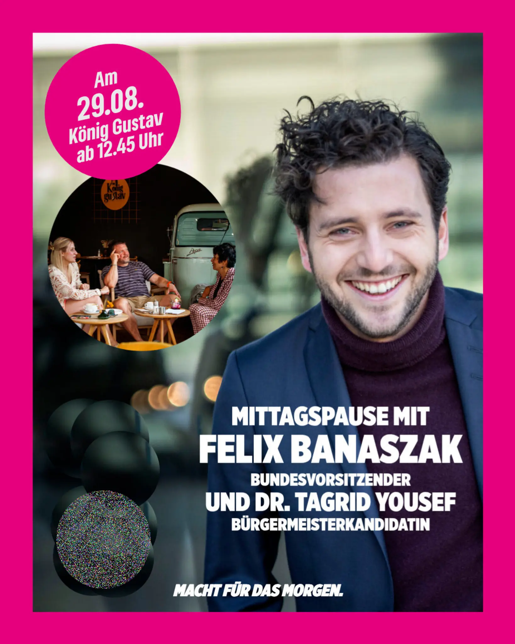 Die GRÜNEN laden zur „Mittagspause“ ein:: Politische Mittagspause mit ...