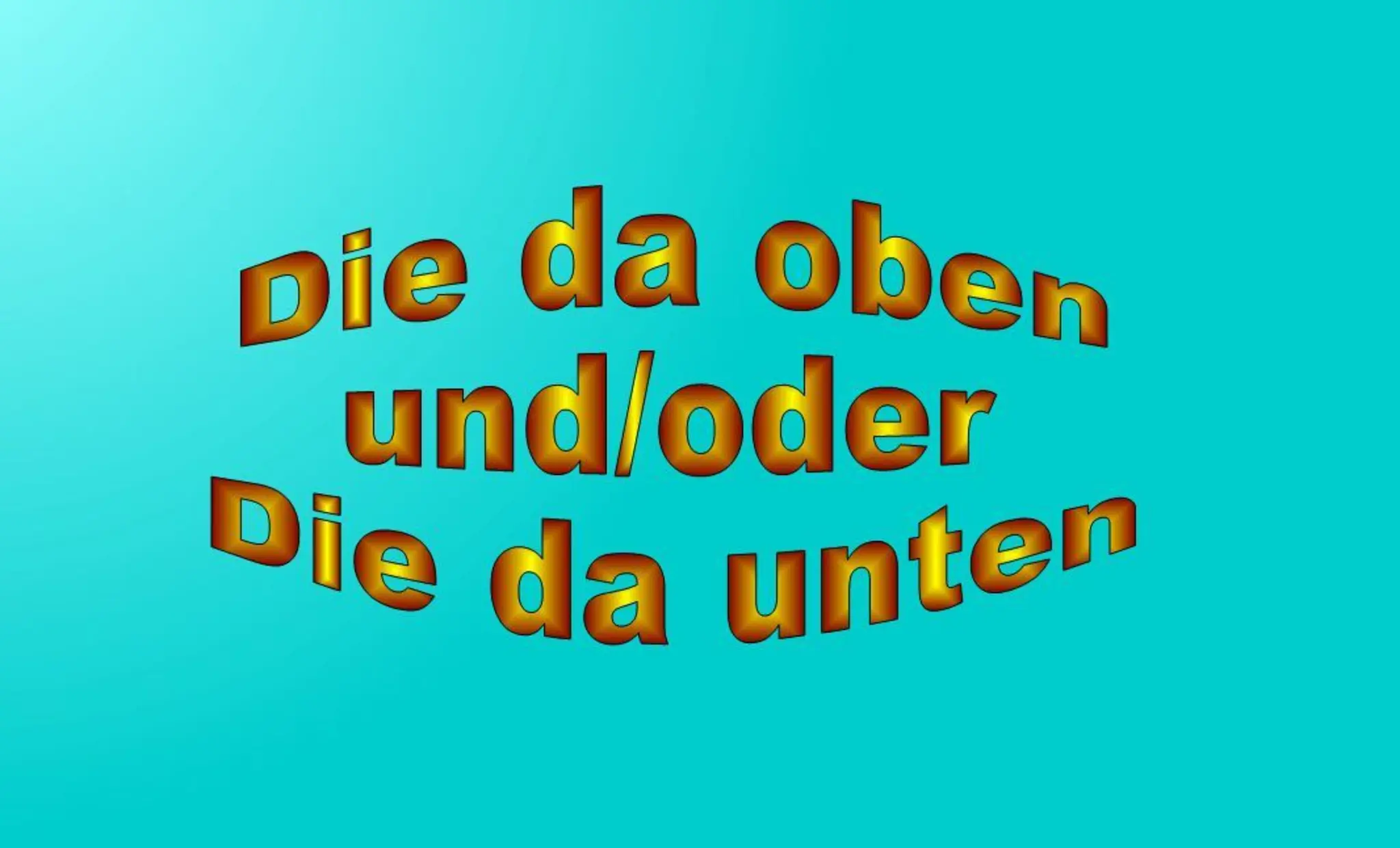 Wie ist das mit der „kleinen Politik“ – mit Dir ? - Bochum