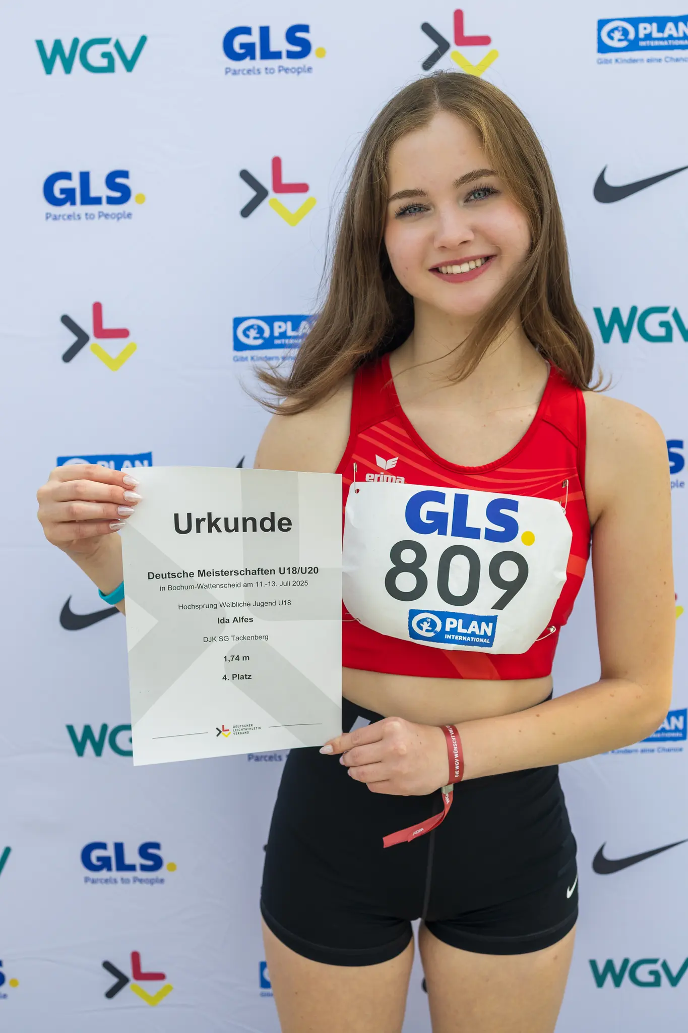 Sportveranstaltung: Tackenbergerin Ida Alfes kommt in den U18 ...