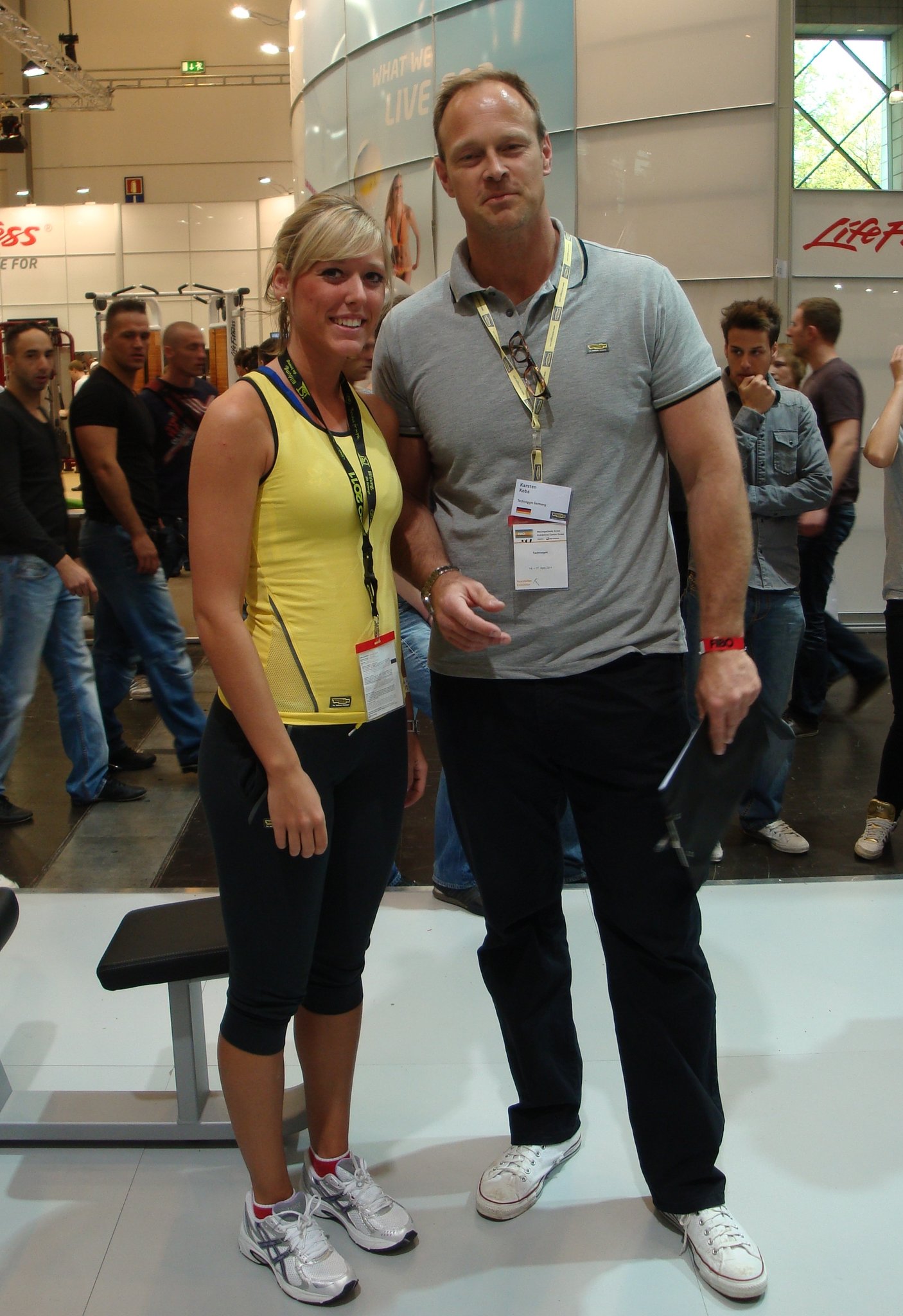 Sportliches Wochenende bei der Fibo in Essen