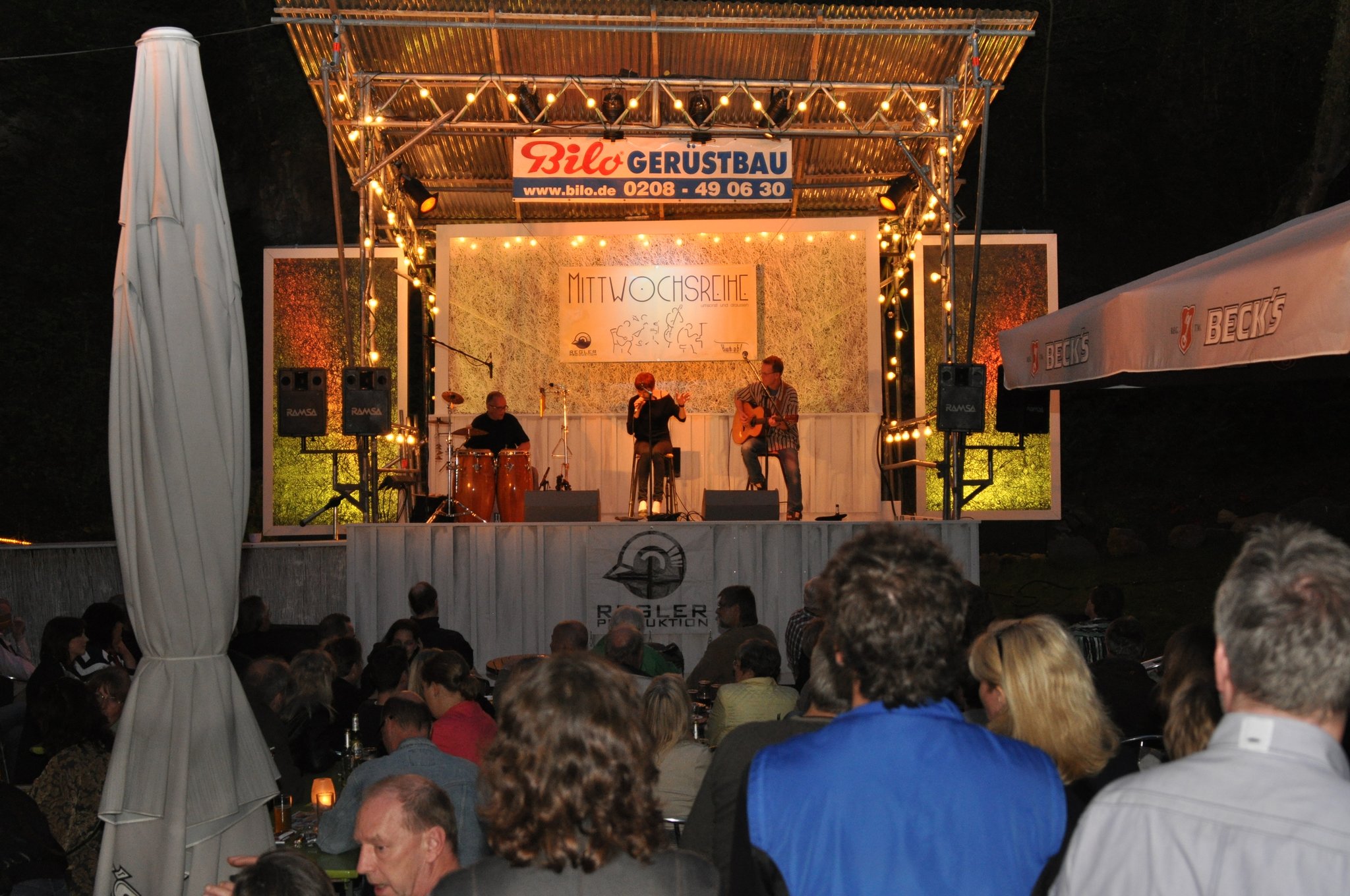 ...was für ein Konzert: Alexa Wichner, Peter Kroll-Ploeger und Dirk ...