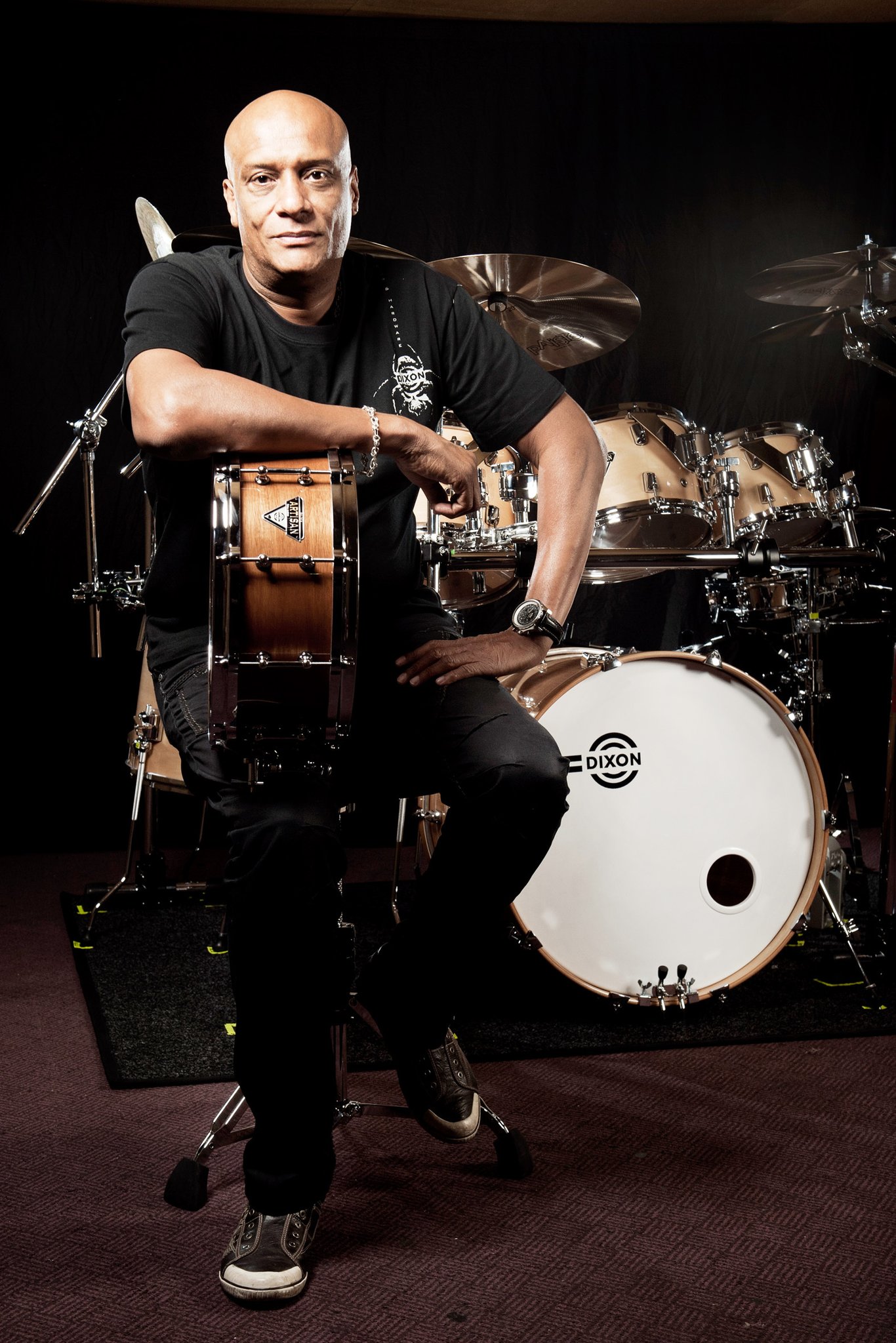 Projekt "Go Music" mit dem Drummer der Simple Minds im Treffpunkt Altstadt