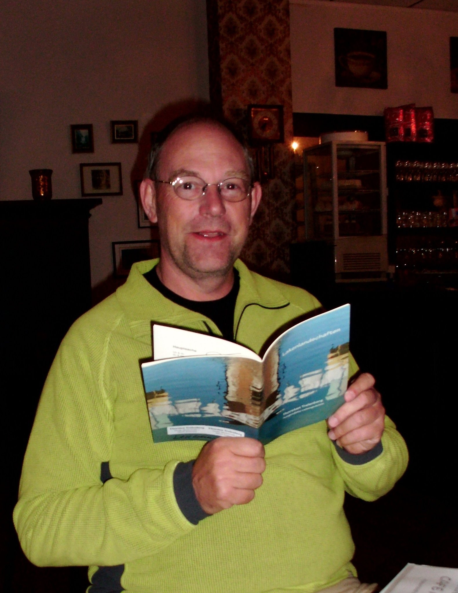 Café "Alt Wien", DO.-Brackel: erste Lesung mit Thorsten Trelenberg