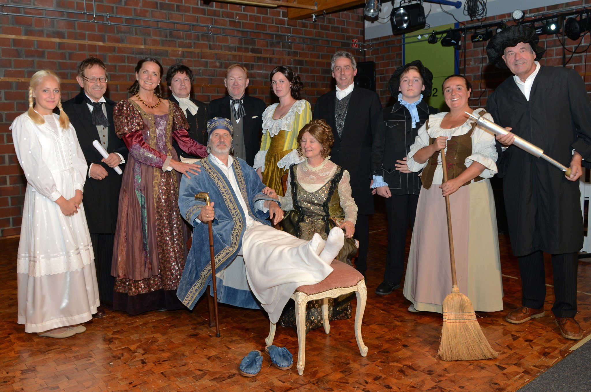 Kleine Bühne 74 zeigt das Theaterstück "Der eingebildete Kranke"