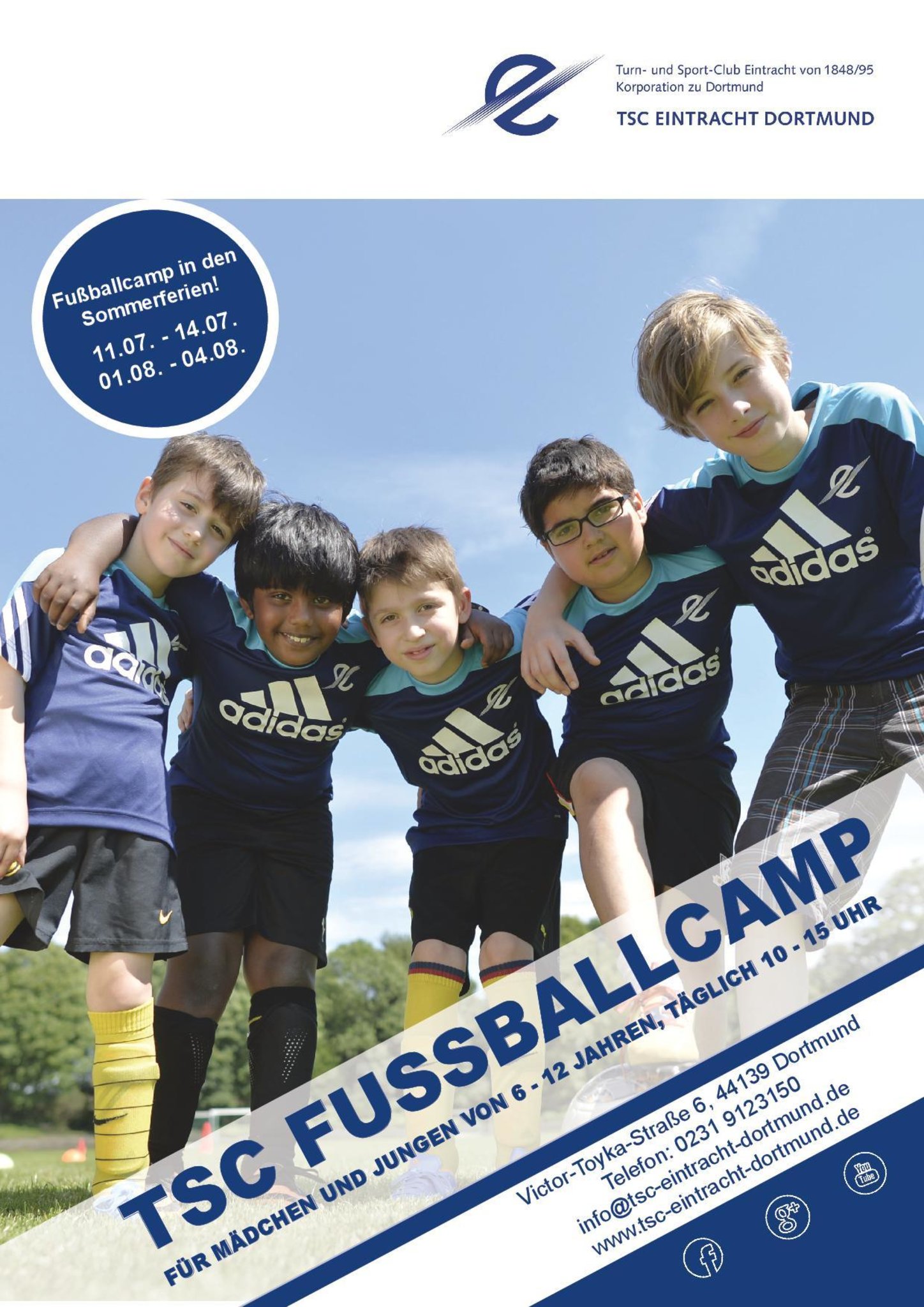 TSC Fußballcamp in den Sommerferien!