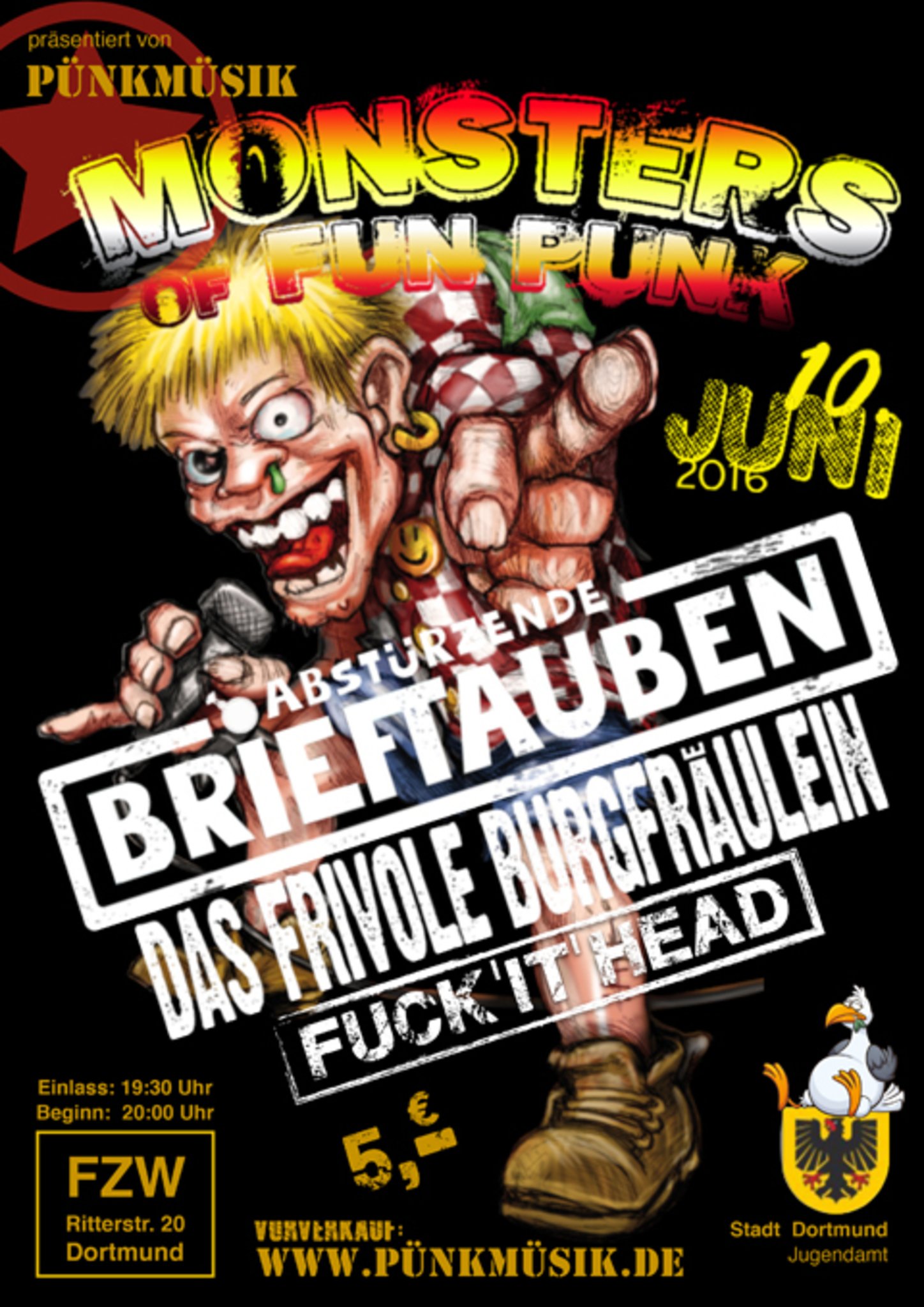 "Monsters Of Fun Punk" im FZW