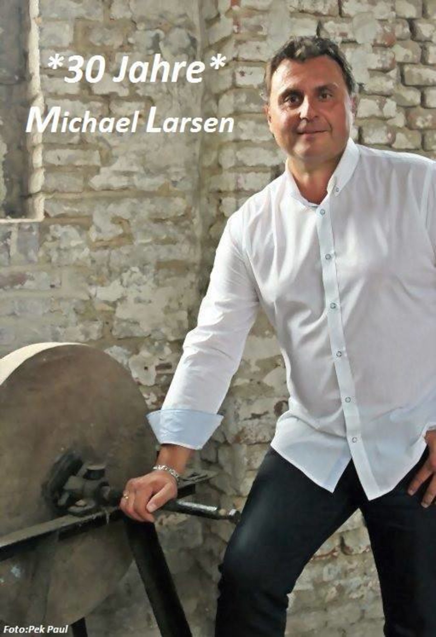 Michael Larsen feiert sein 30 jähriges Bühnenjubiläum