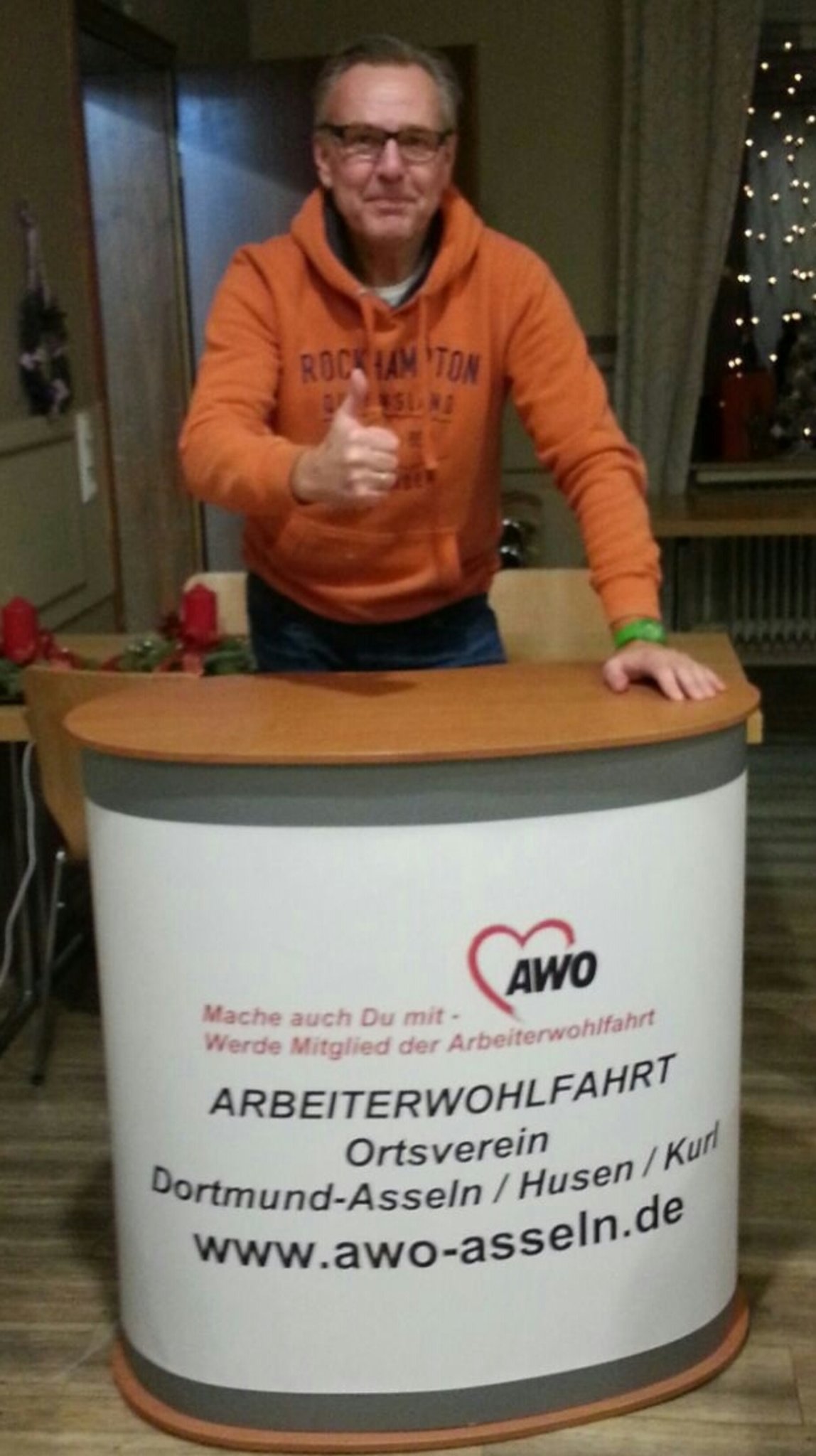 Offizielle Inbetriebnahme des gesponserten AWO-Transporters