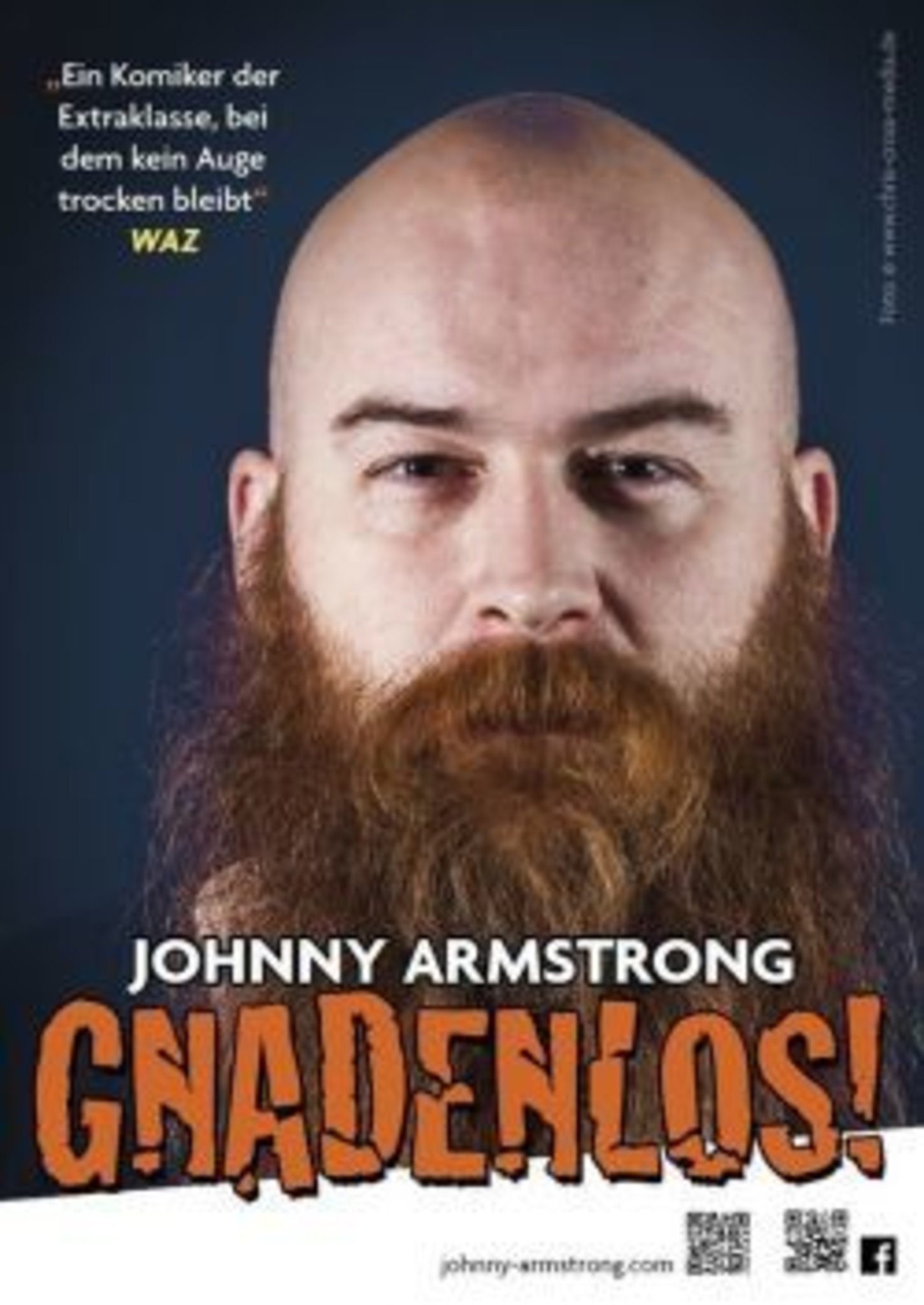 Johnny Armstrong "Gnadenlos" - Kultcomedy live am 18.02.17 in Kamen Freizeitzentrum