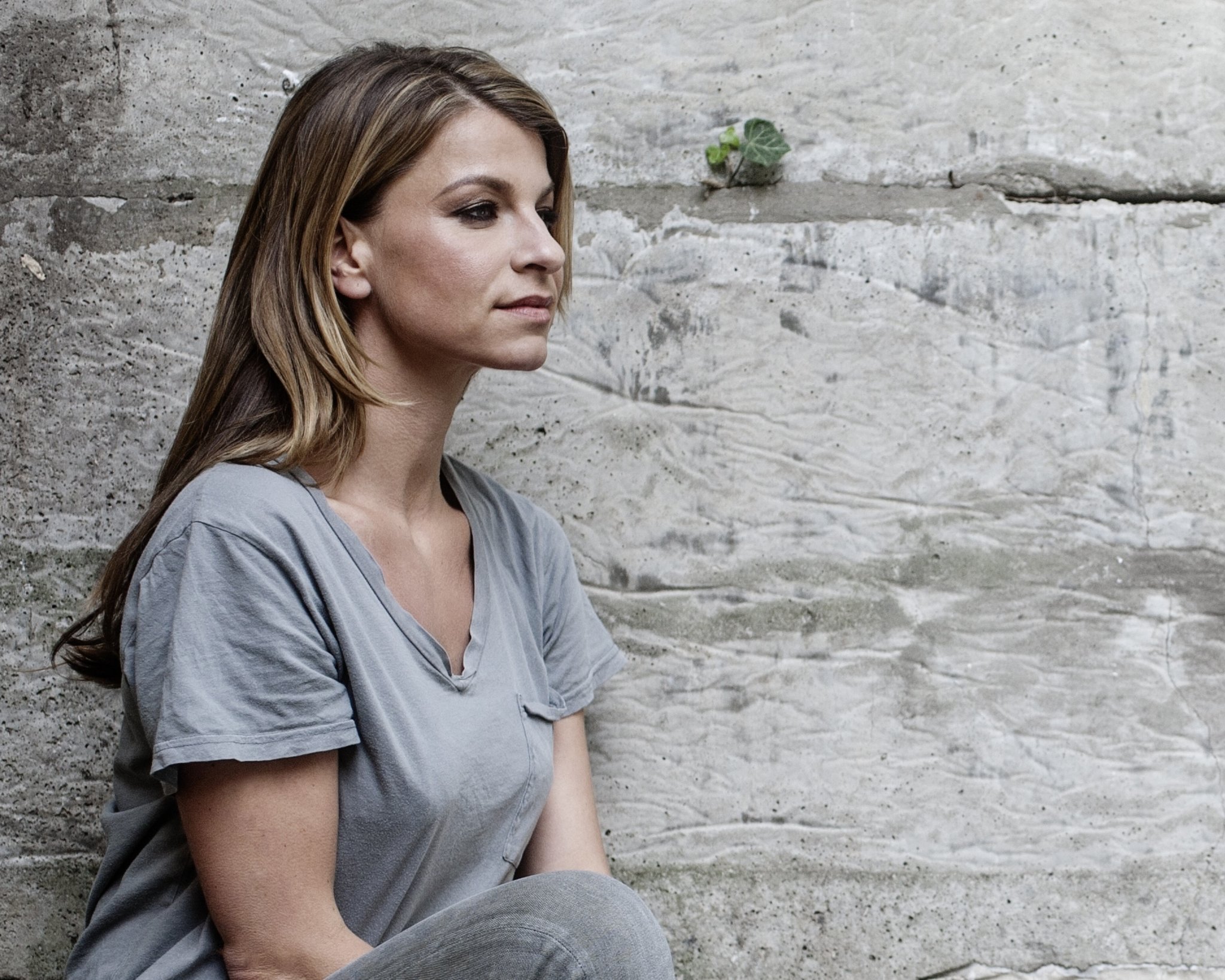 Jessica Gall im Kühlschiff