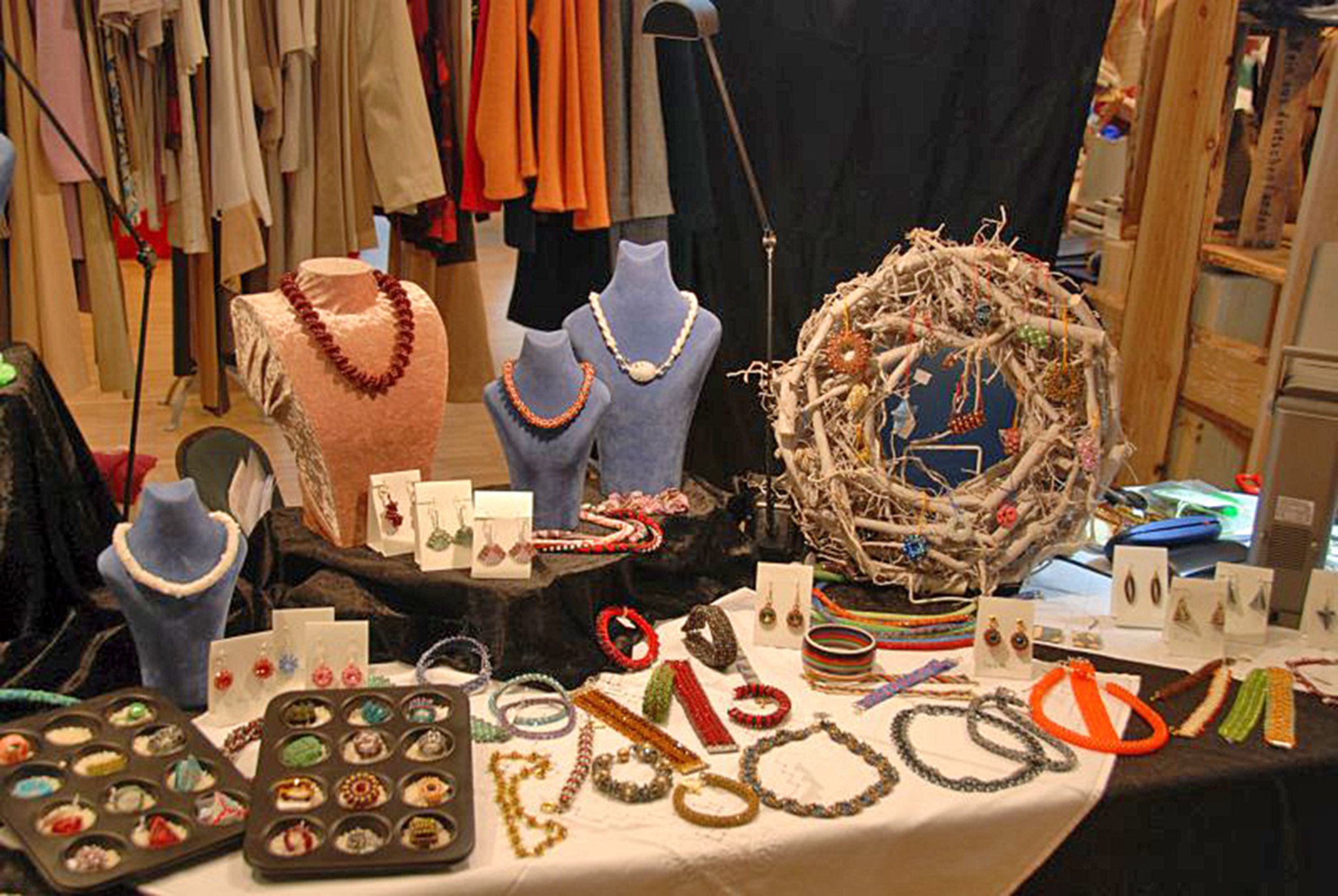 Kunst, Handwerk und Design im Alldie-Kunsthaus in Langenberg