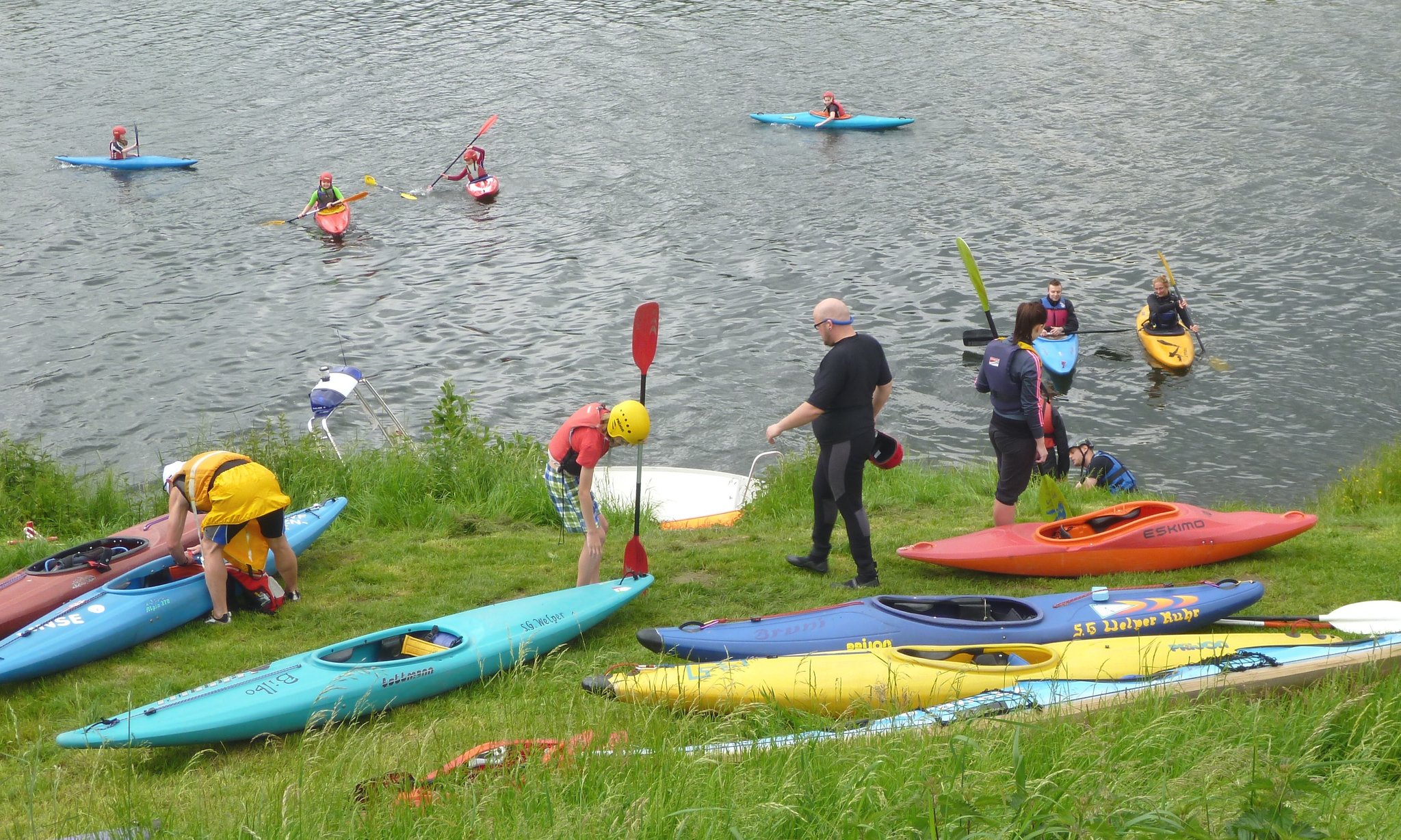 Schnupperpaddeln bei S.G. Welper