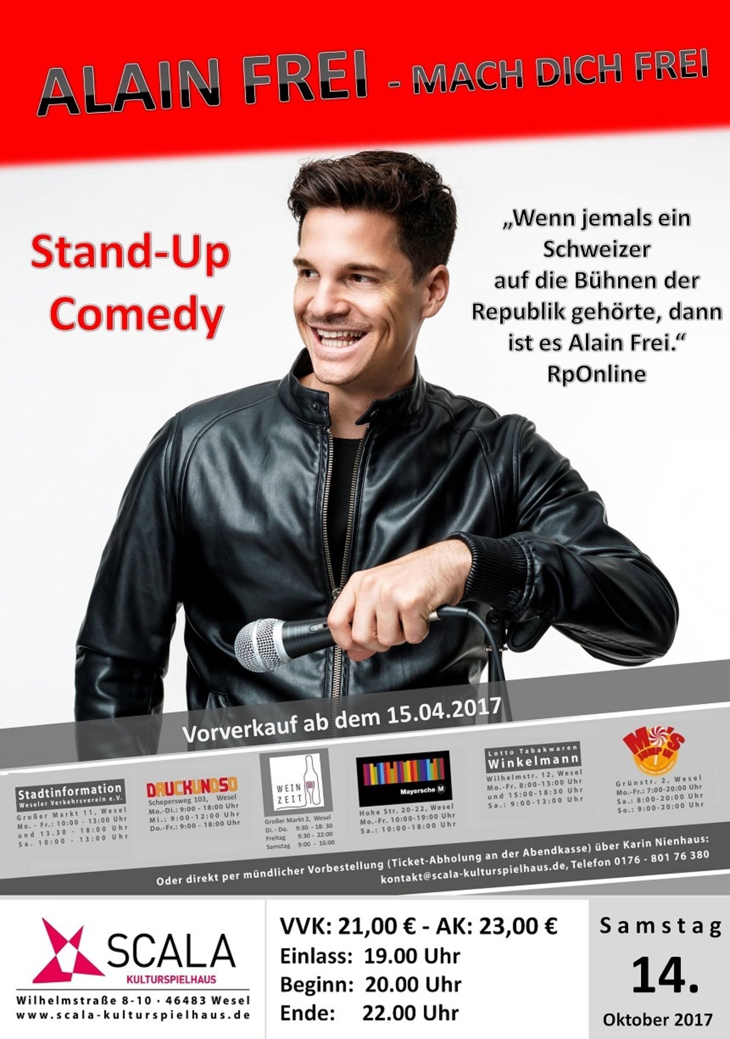 Alain Frei - Mach dich Frei - Stand-Up Comedy
