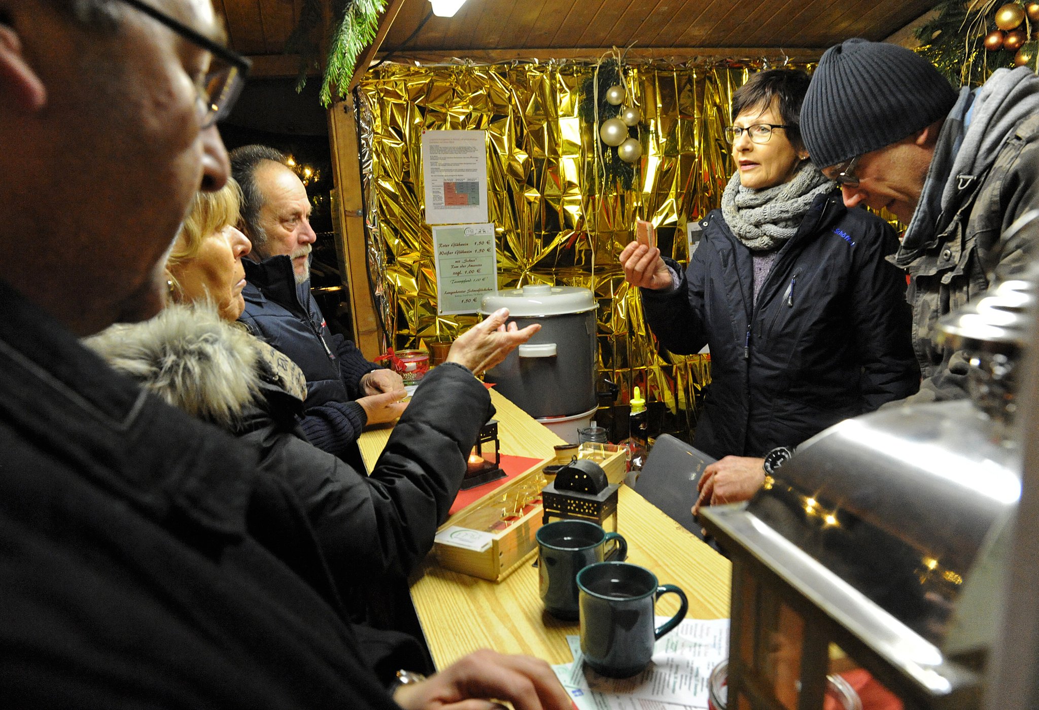 Advent im Langenhorst: Ein Dörfchen im Dorf