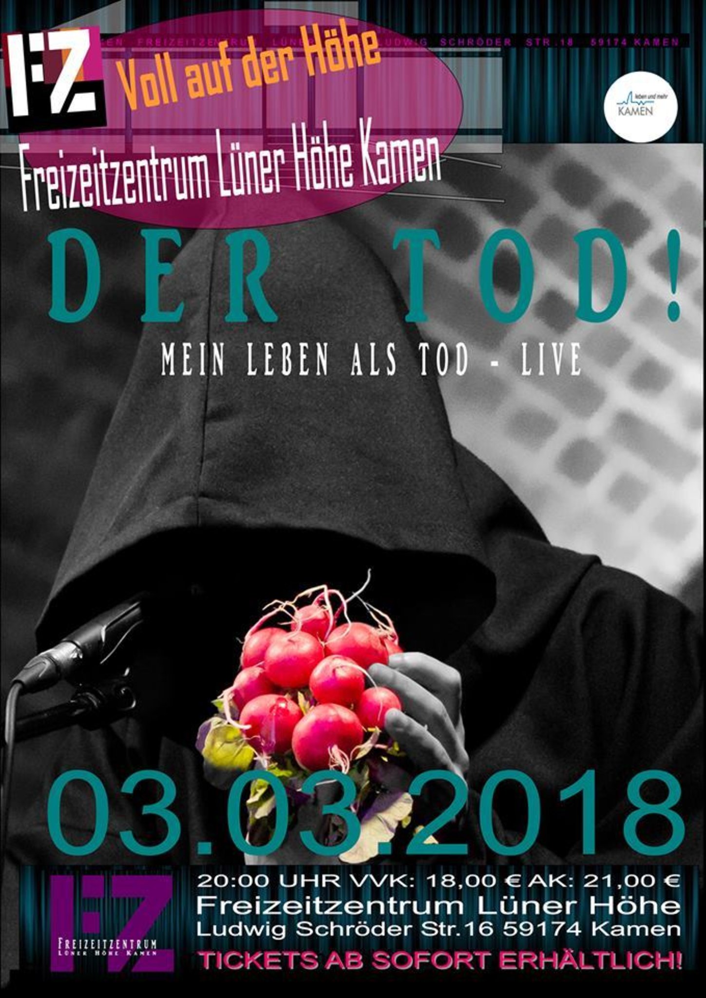 Mehrfacher Comedy – Preisträger “Der Tod“ live mit dem Progamm „Mein ...