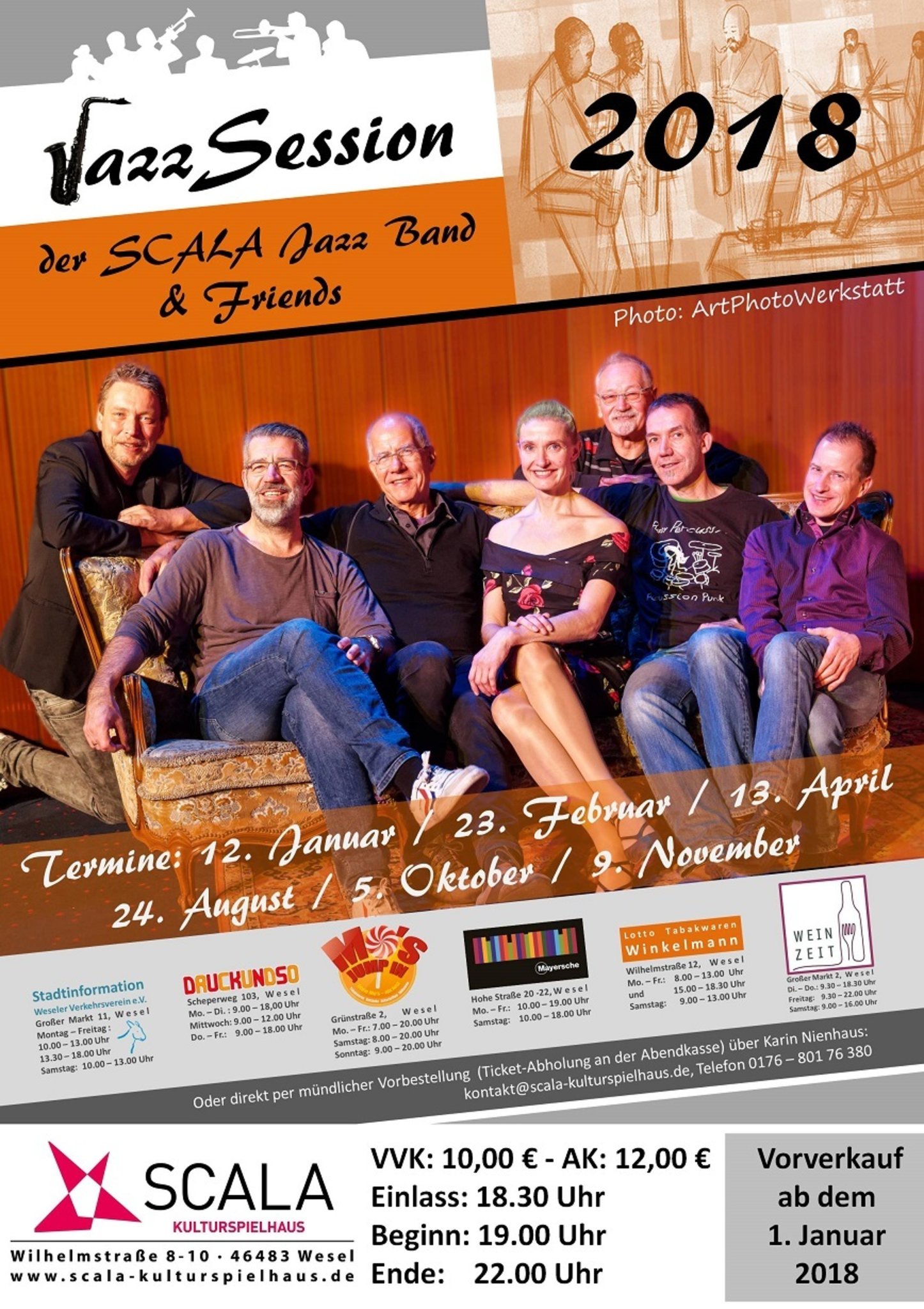 SCALA Jazz Band & Friends - Konzert und Session