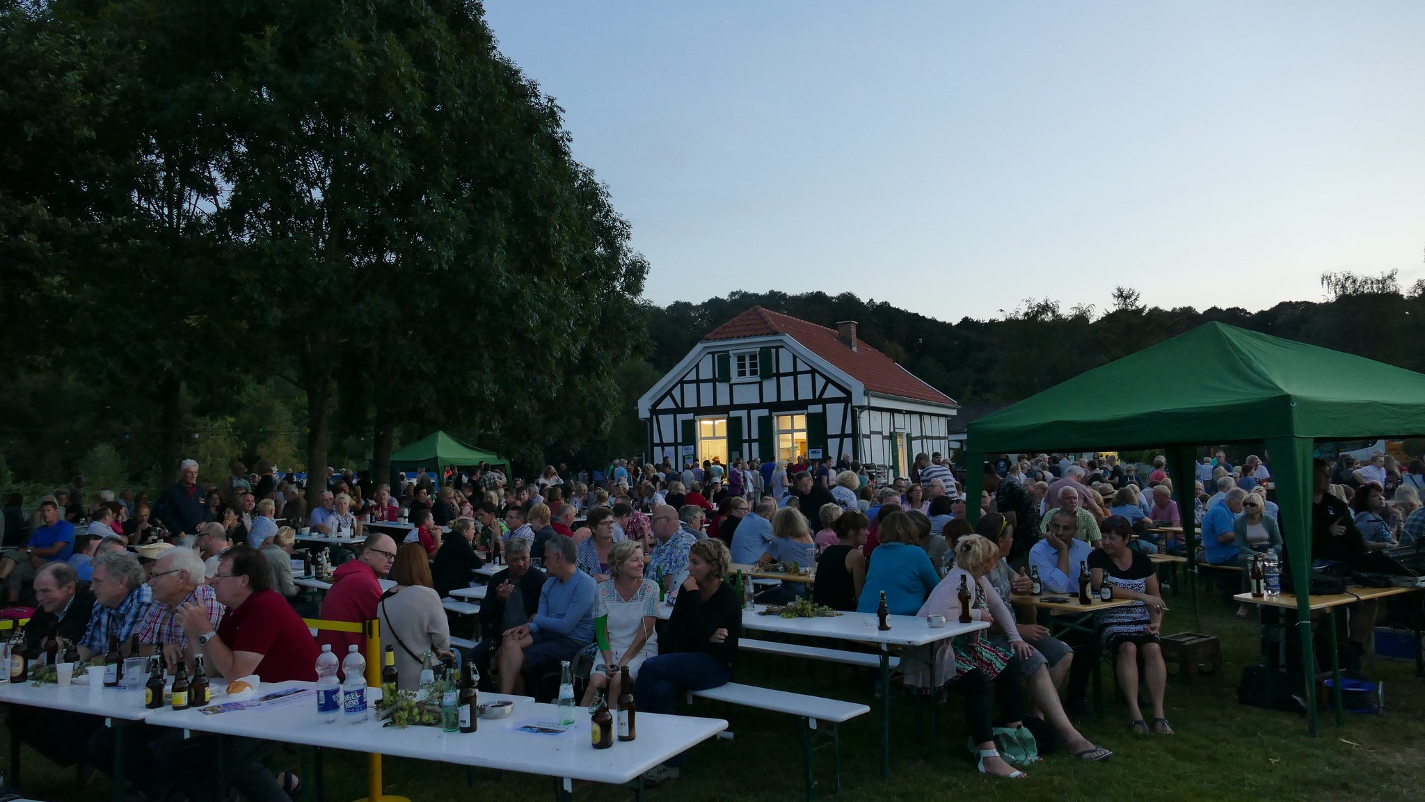 Saisonausklang am Schleusenwärterhaus