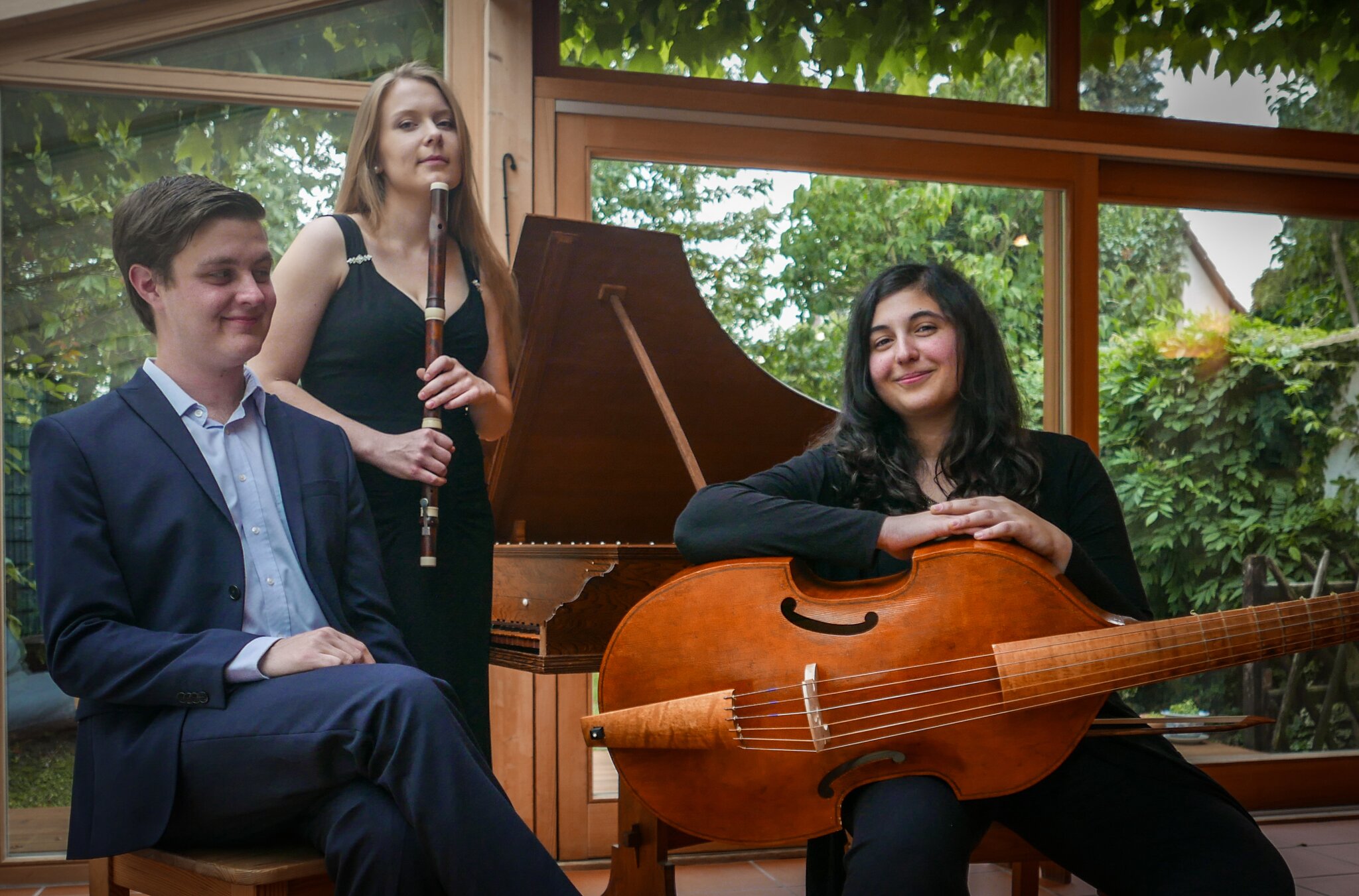 Junge Musiker interpretieren im Schloß Borbeck Werke von Bach bis Telemann