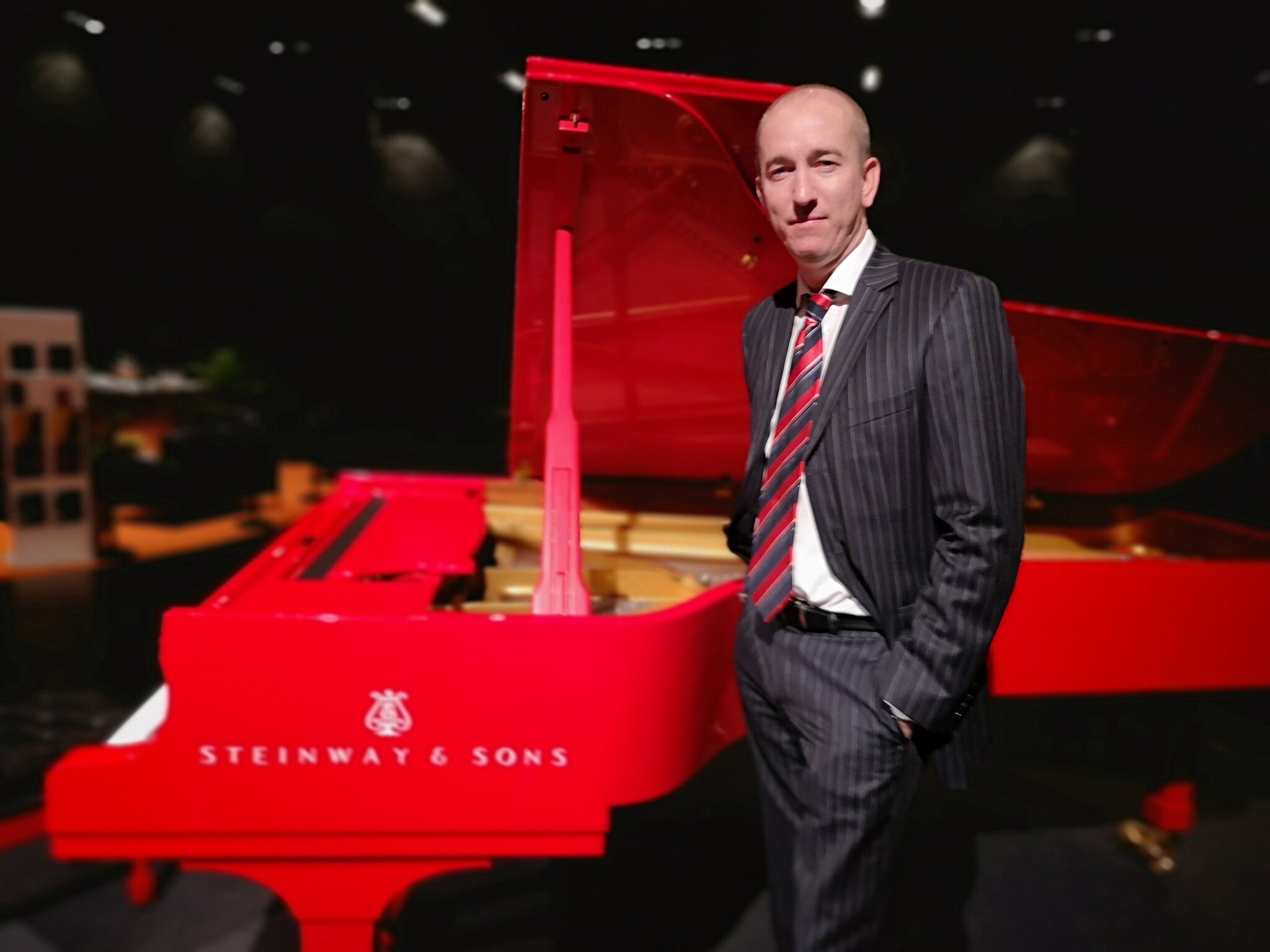 Chris Hopkins und Martin Sasse: zwei Tasten-Giganten präsentieren ...