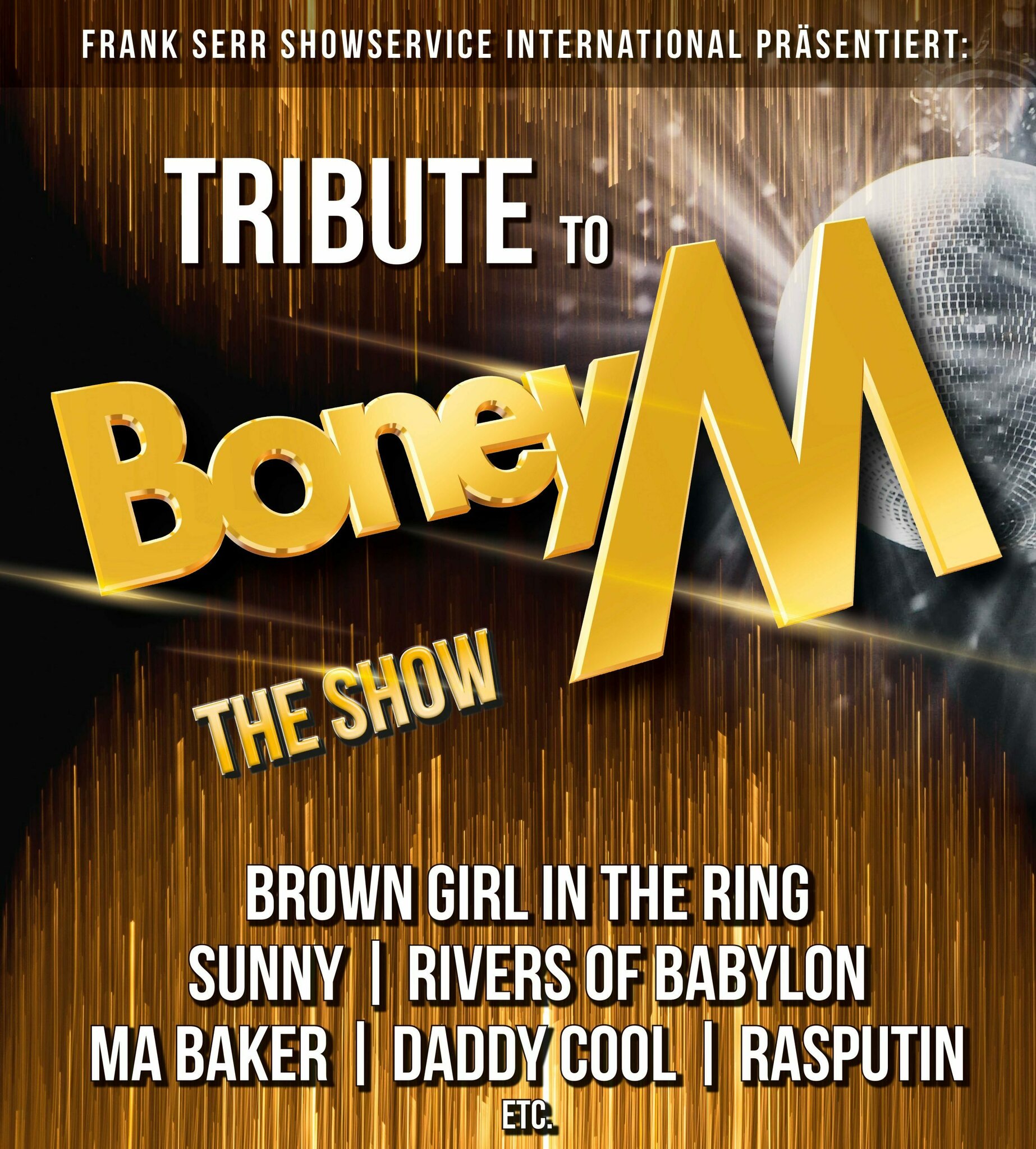 Tribute to BONEY M – The Show