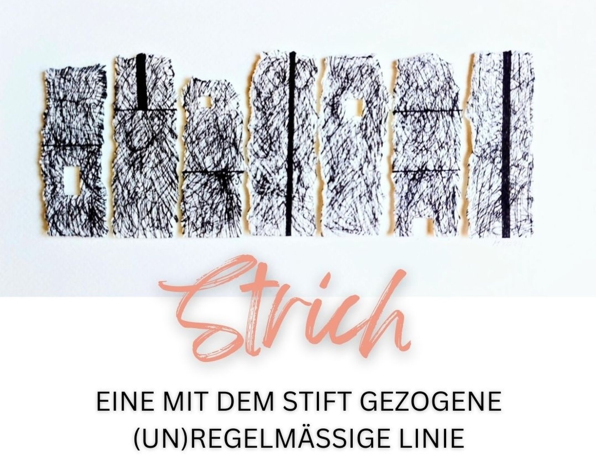 Ausstellung „Strich - eine mit dem Stift gezogene (un)regelmäßige Linie ...