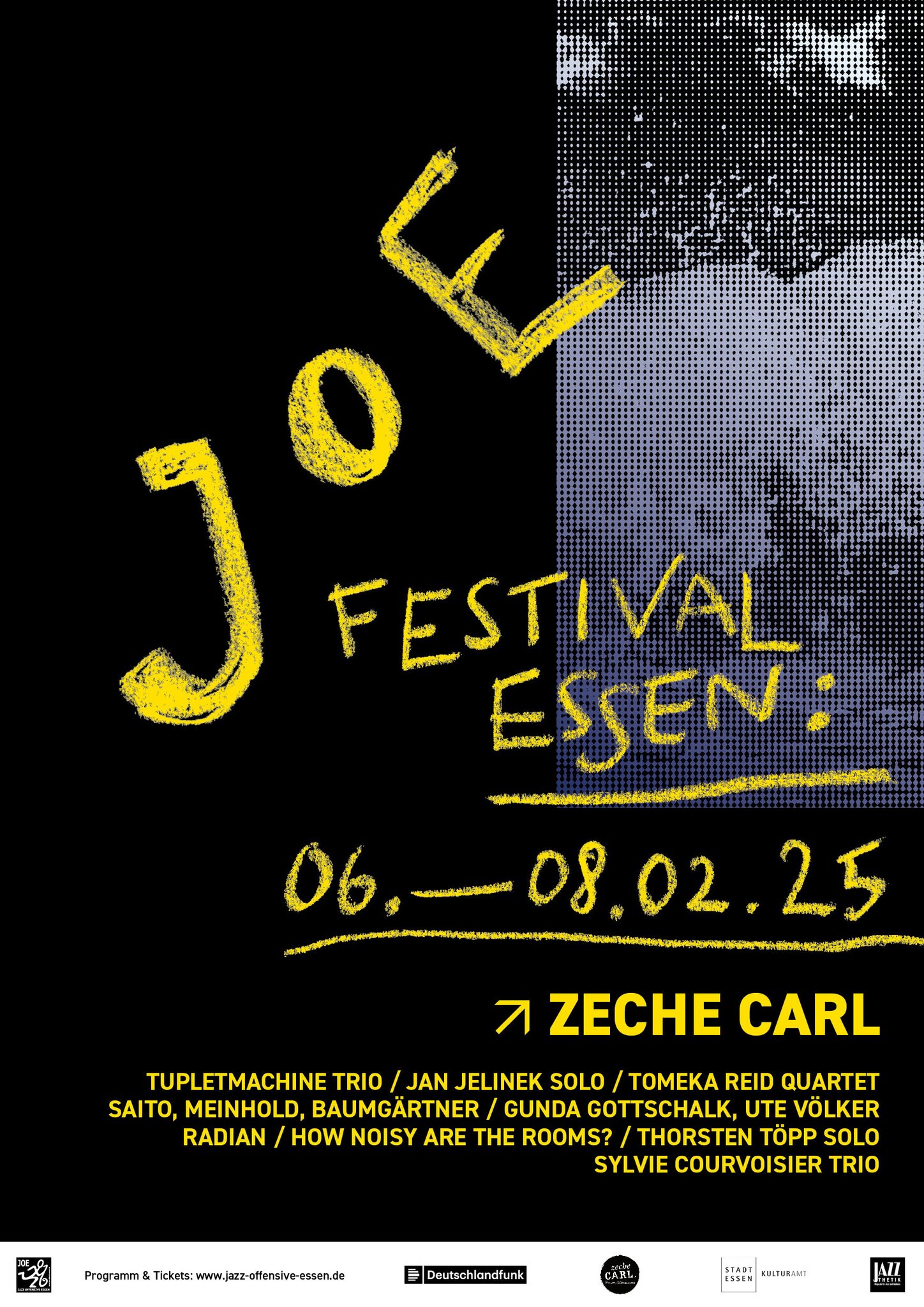 Joe-Festival auf Zeche Carl vom 06.02.-08.02.2025