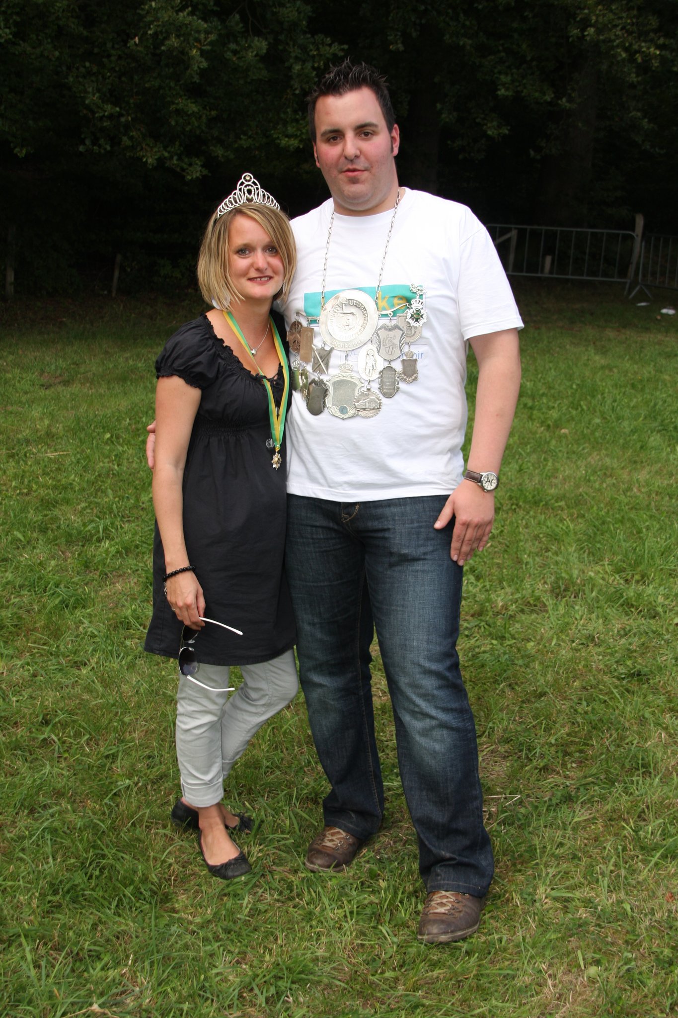 Das neue Königspaar Christopher Schulte & Kerstin Hormann der St ...