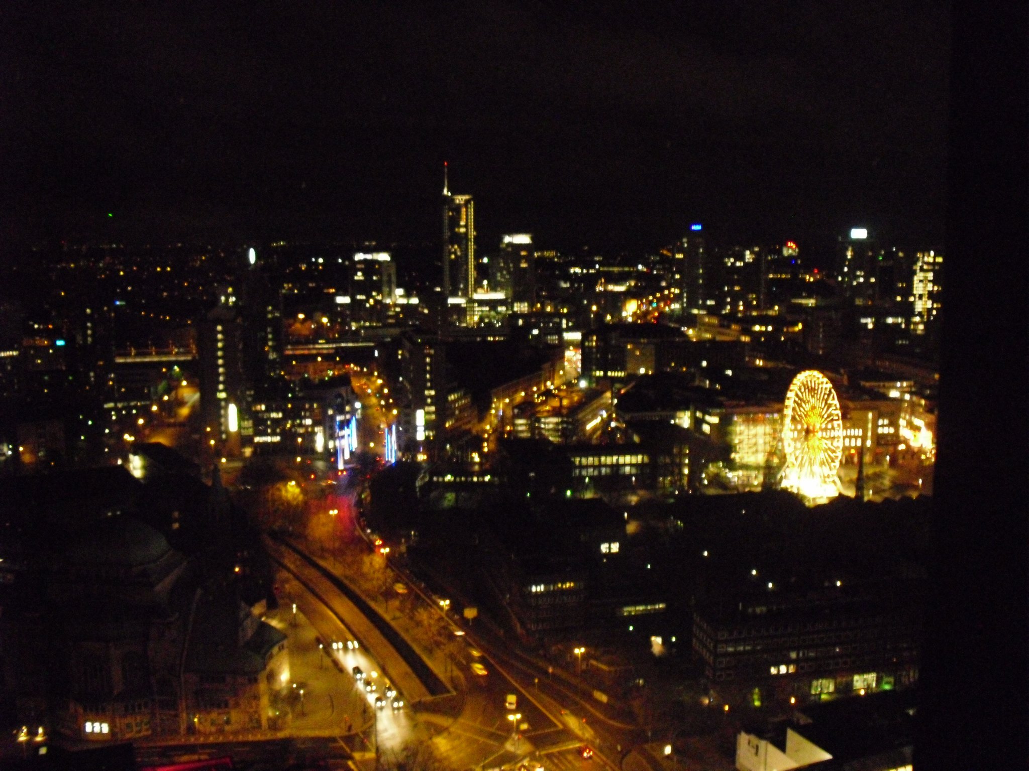 Blick vom Rathaus auf unsere schöne Stadt