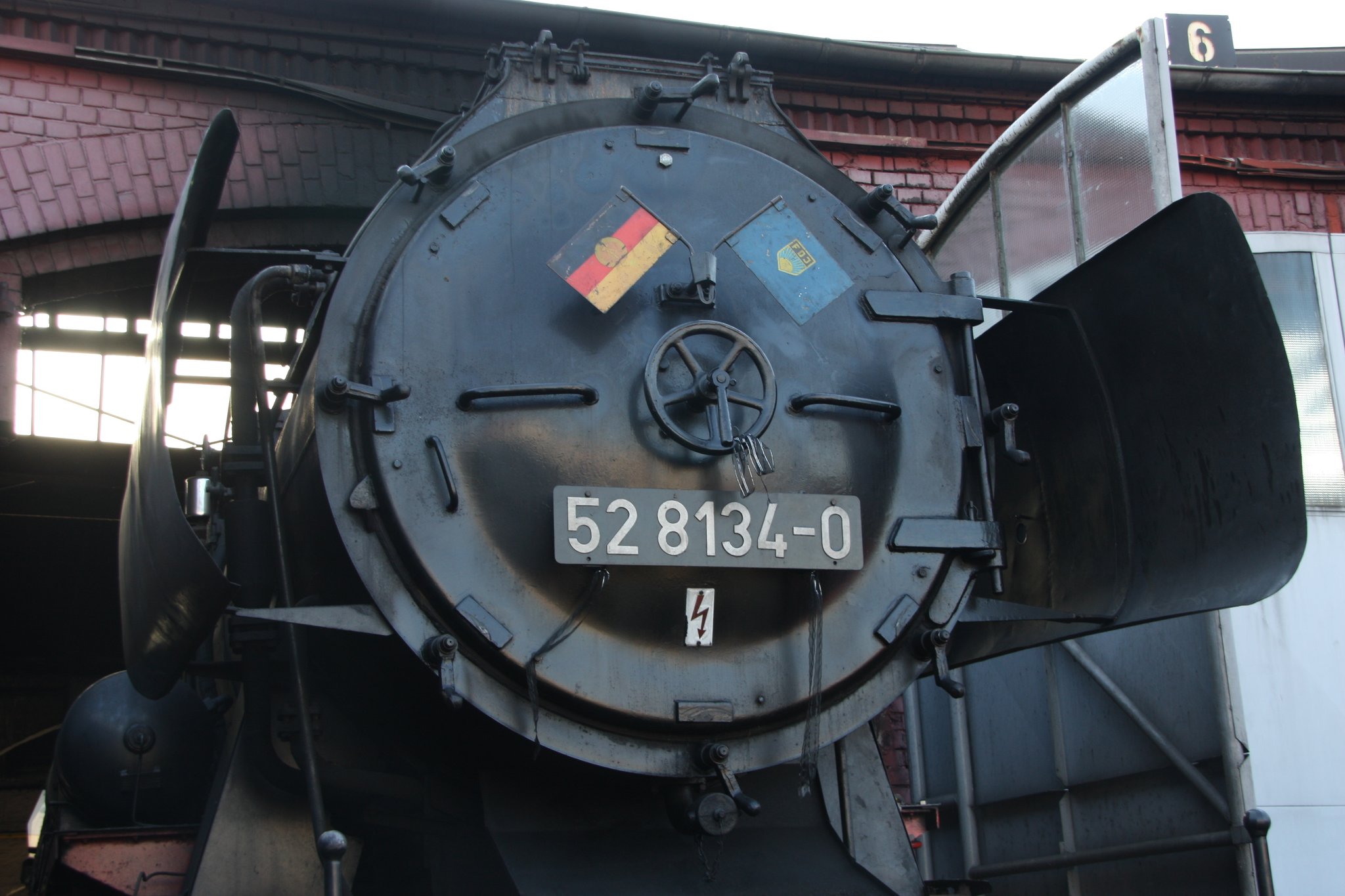 Dampflok 52 8134-0 im Südwestfälisches Eisenbahn Museum Siegen