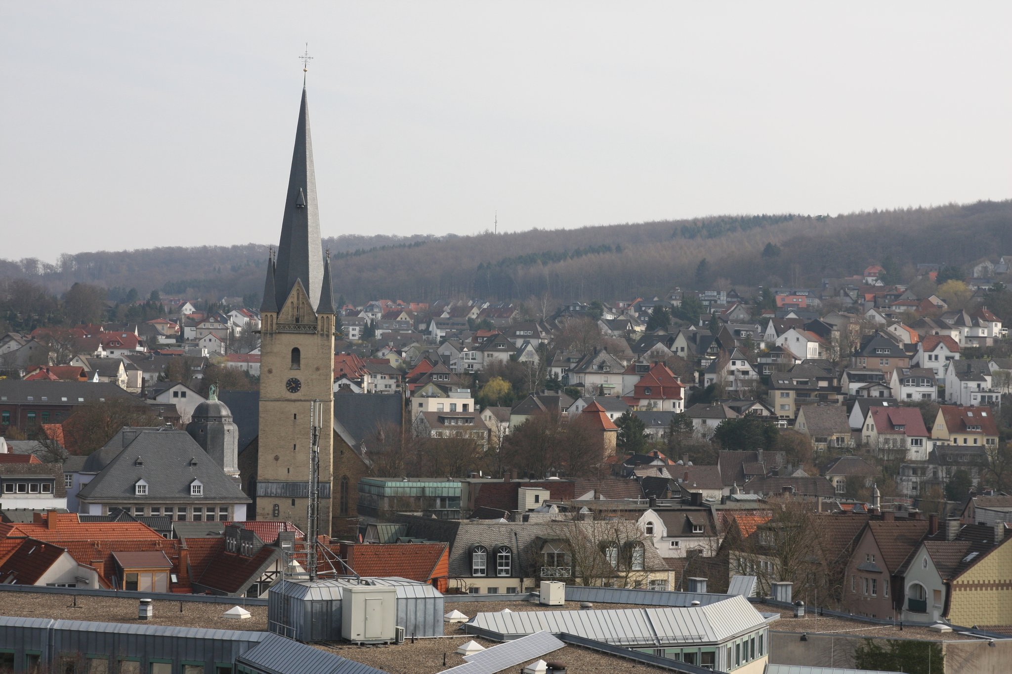 Blick zum St.Vincenz in Menden