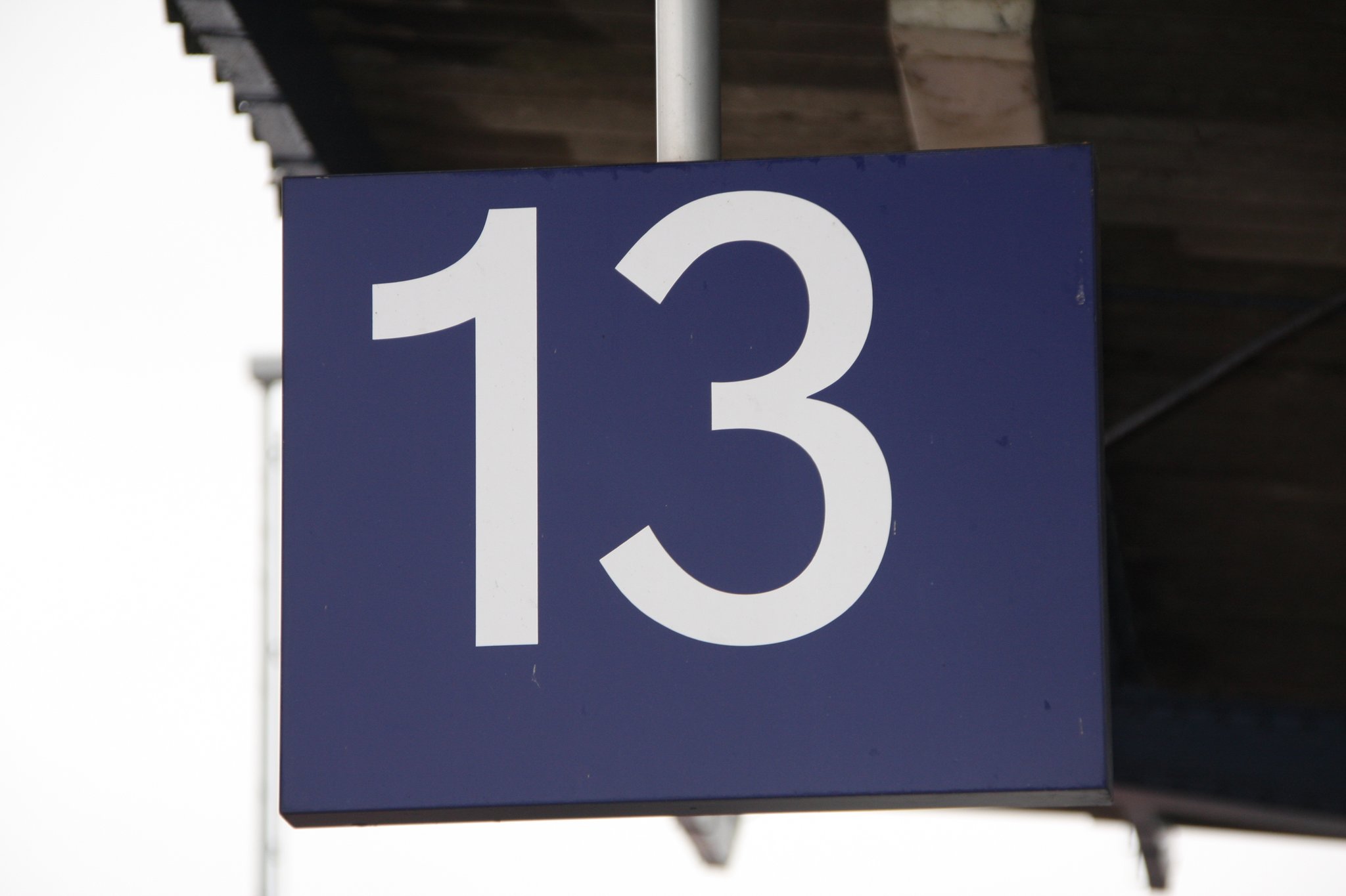 Bahnsteig Gleis 13 Bahnhof Fröndenberg