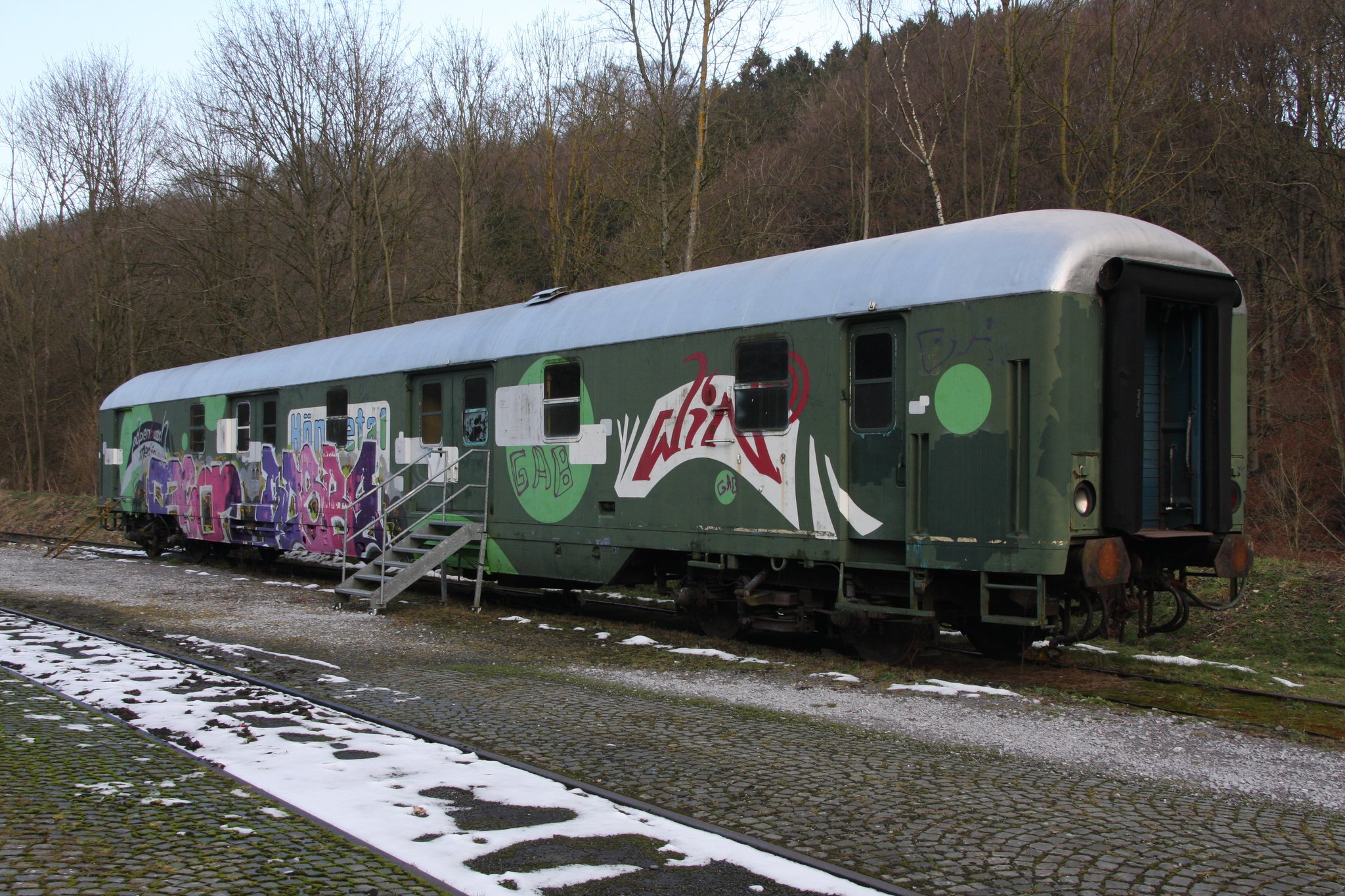 Alter DB Postwagen