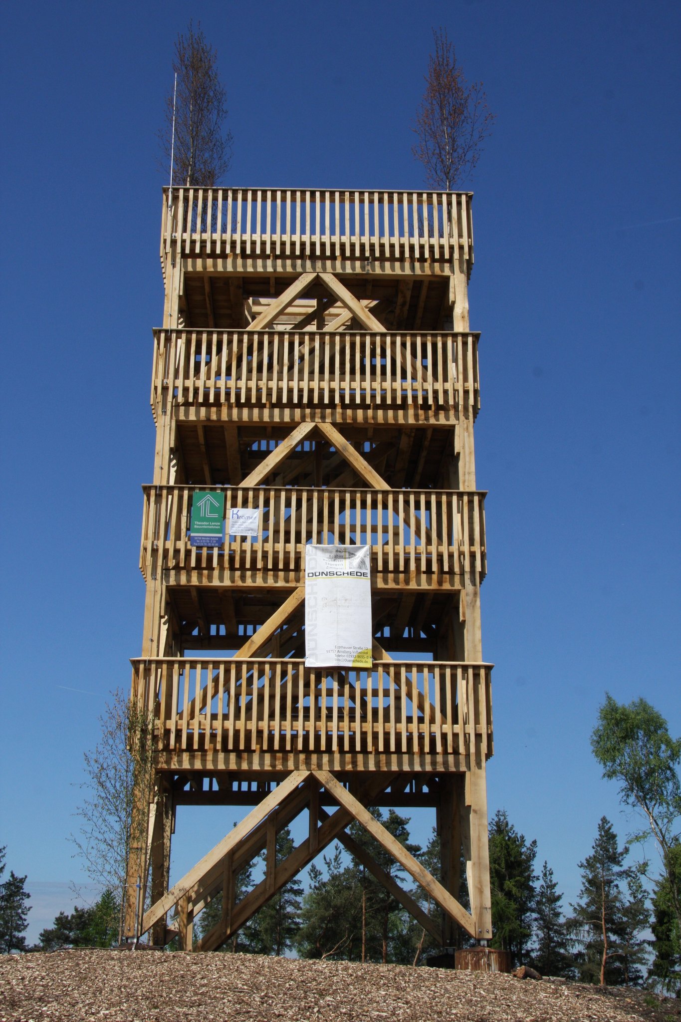 Aussichtsturm Ebberg in Eisborn