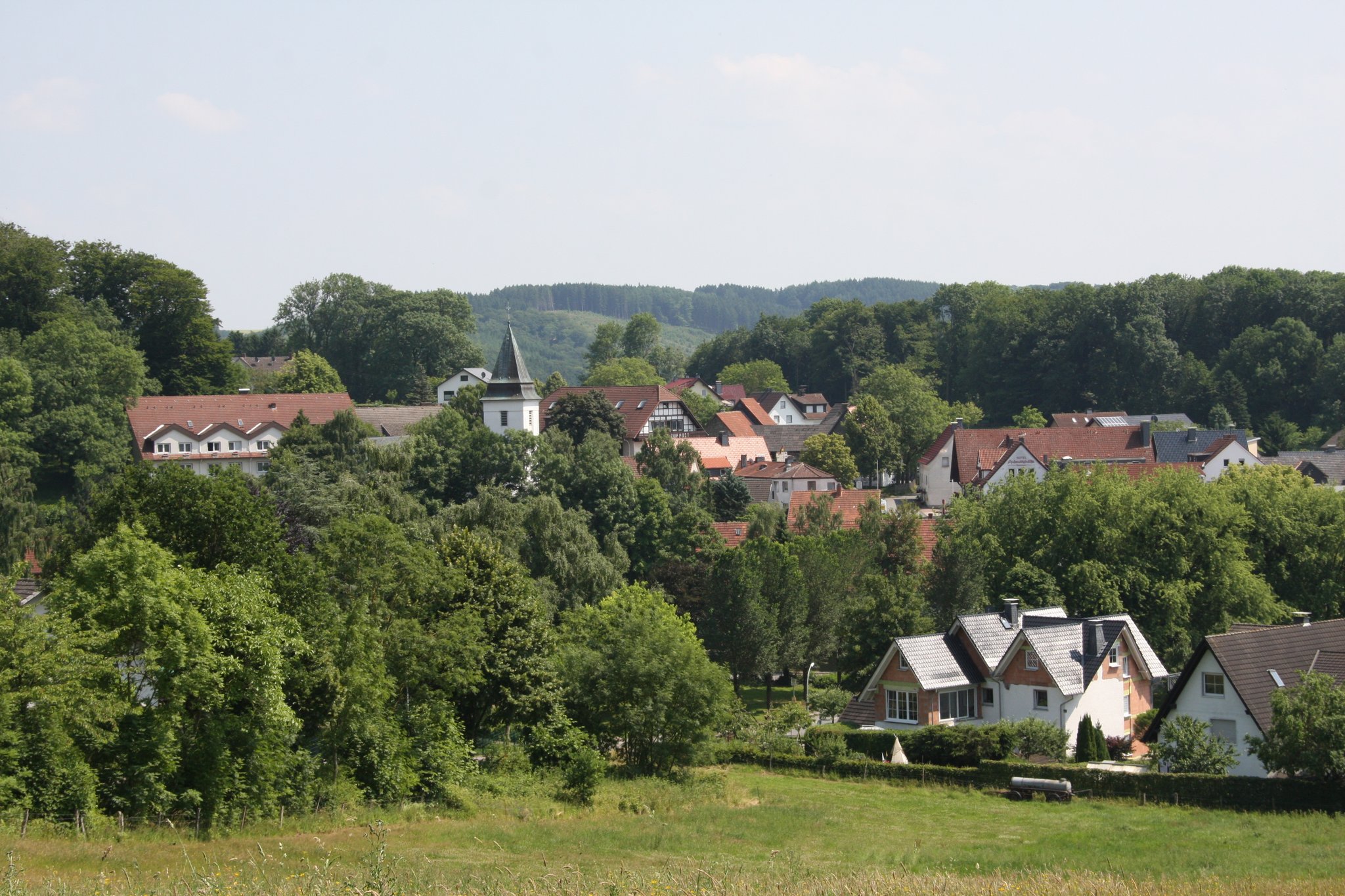 Blick auf Eisborn