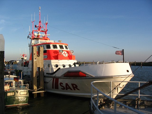 DGzRS Seenotretter Bernhard Gruben auf Norderney