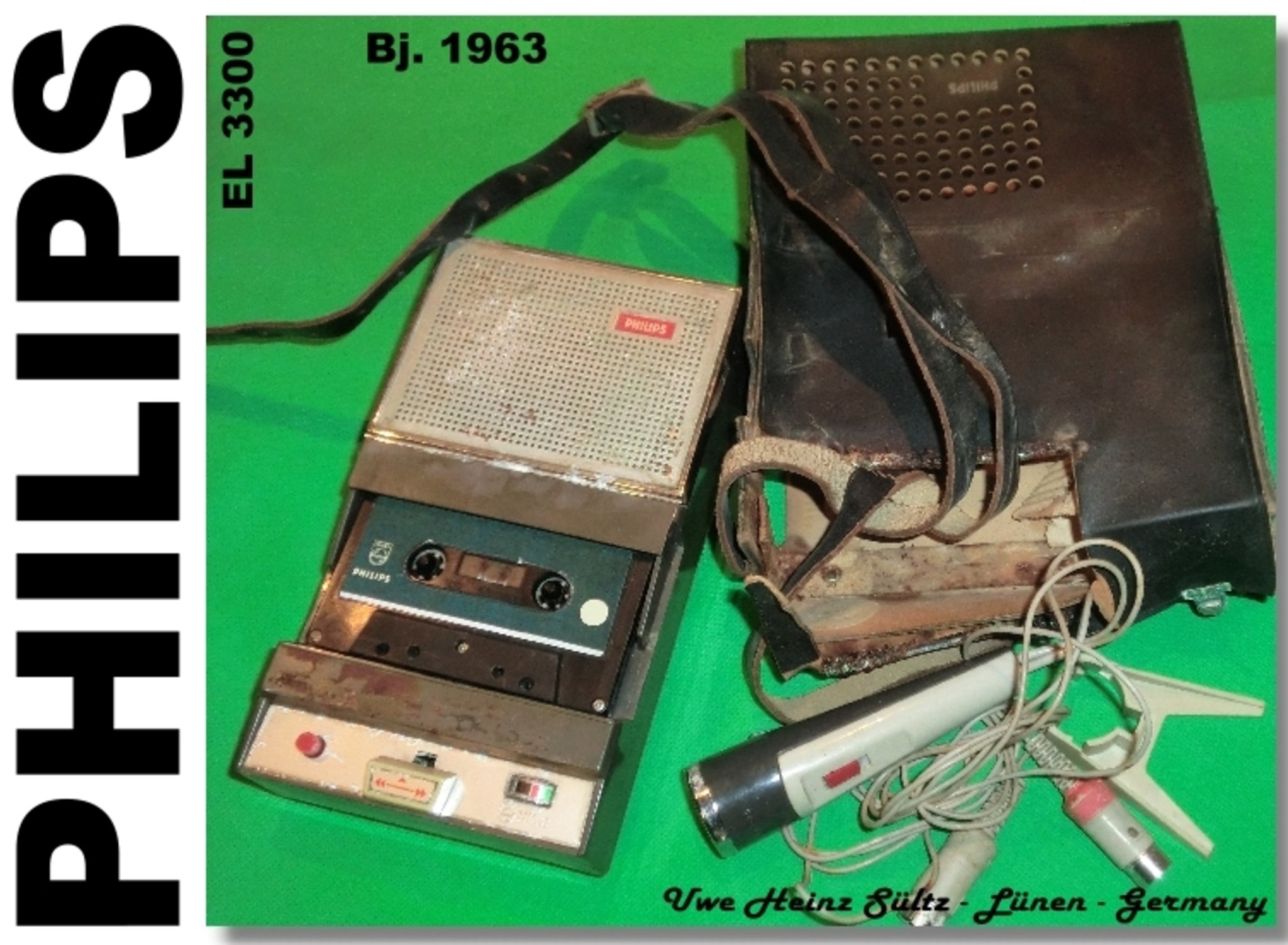 Schrott? PHILIPS EL 3300 Compact Cassetten Recorder in besonders ...