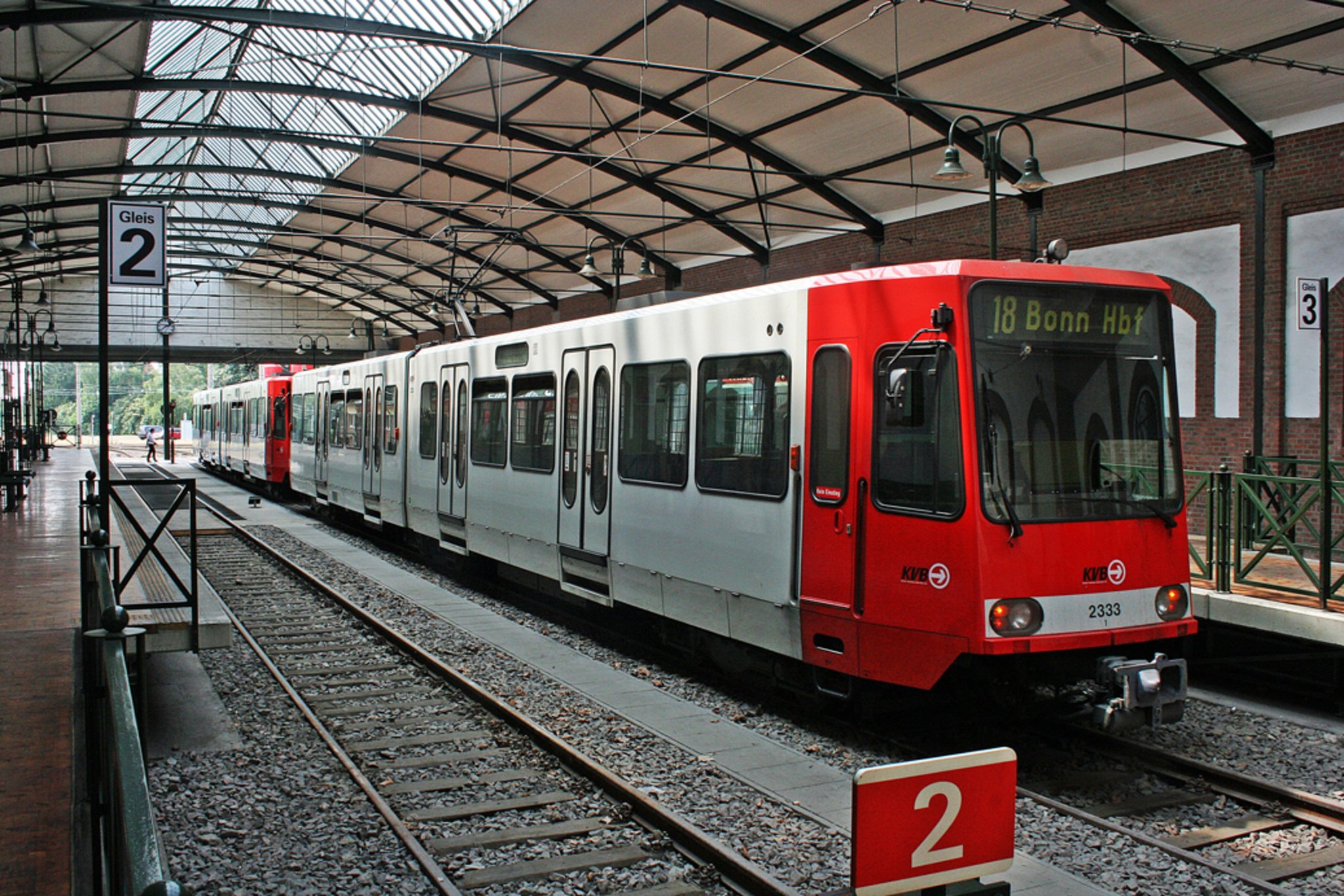 KVB Linie STR18 - von Köln nach Bonn