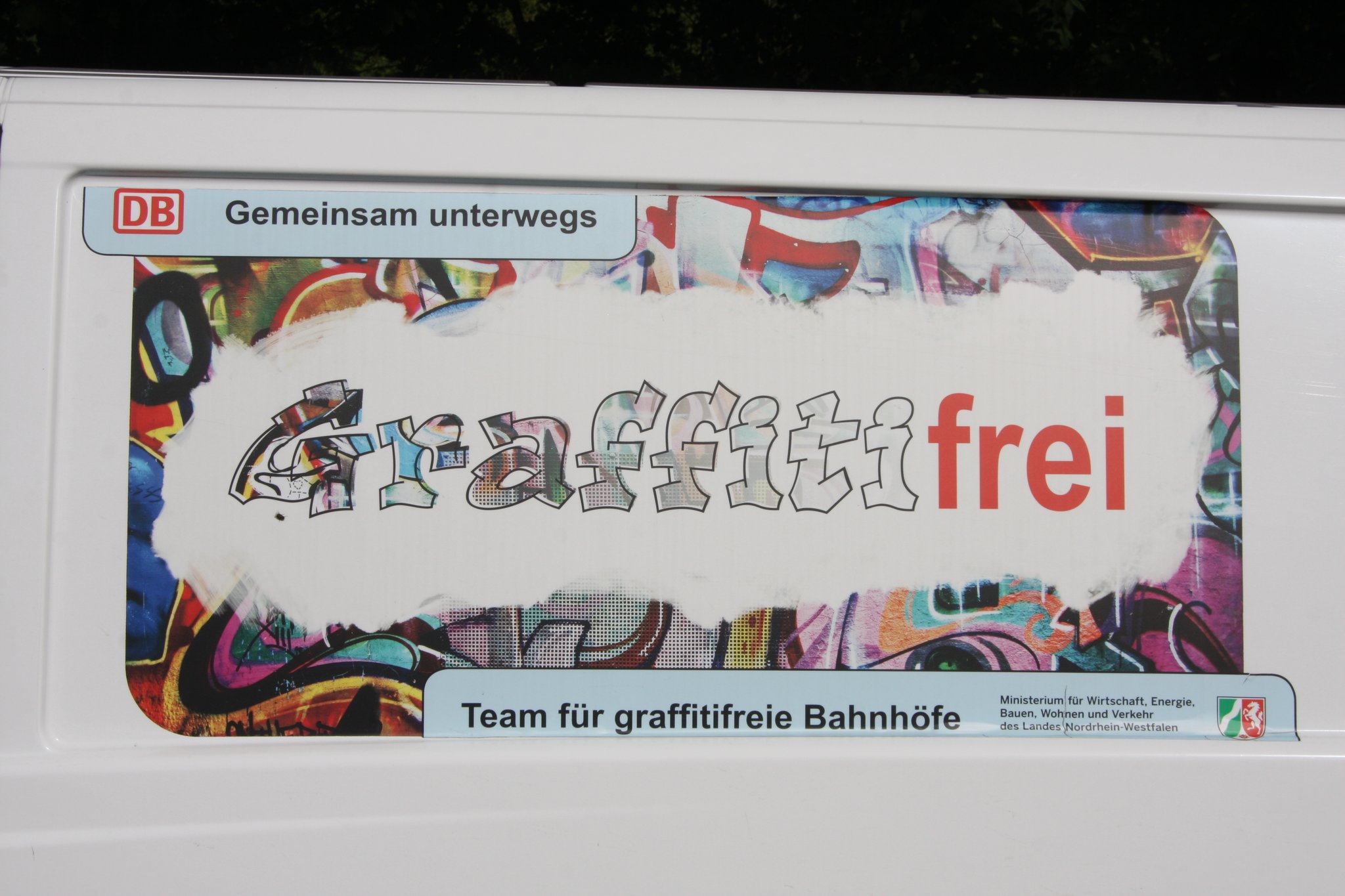 Deutsche Bahn Graffiti frei