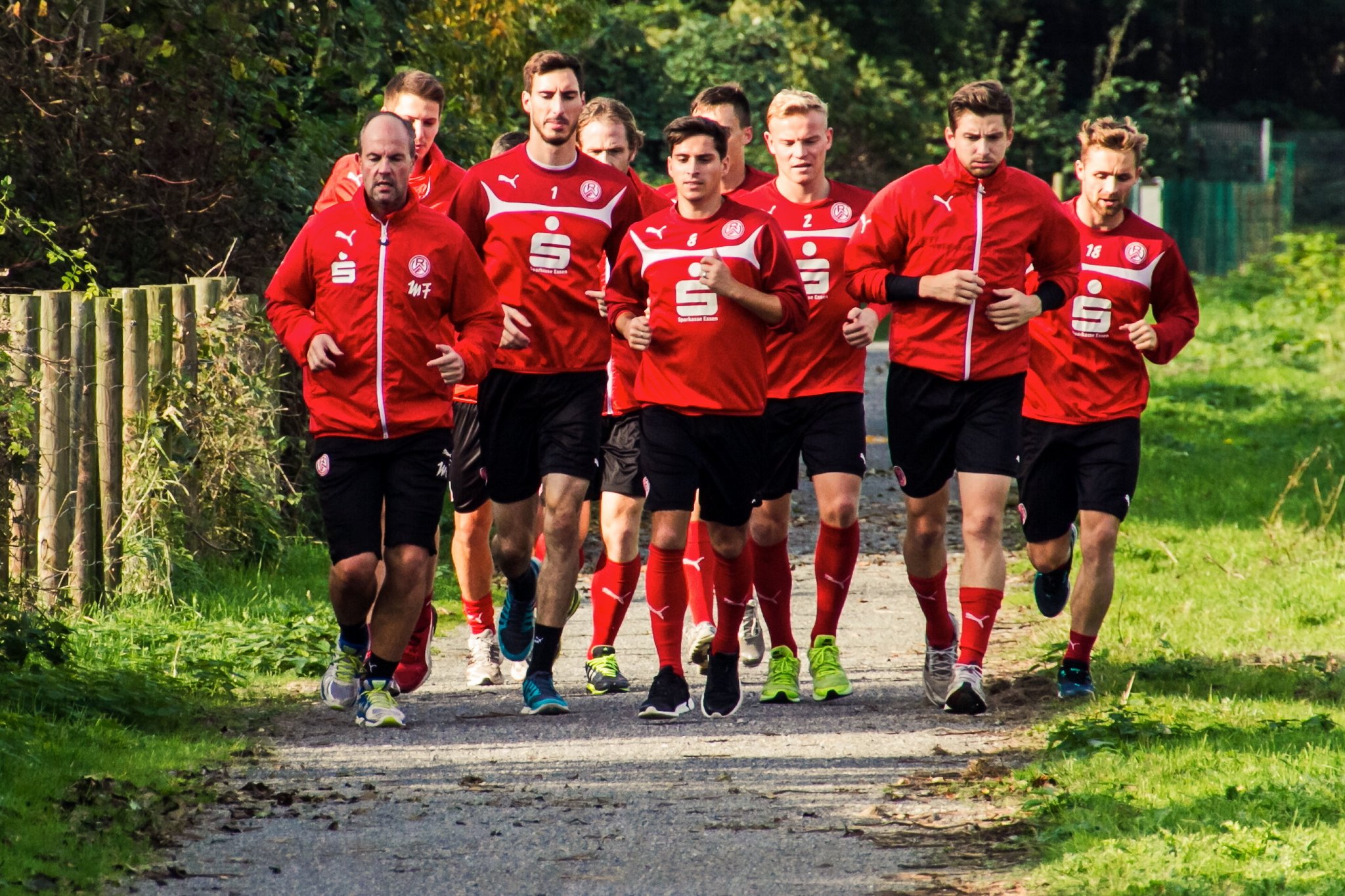 Training RWE Spieler