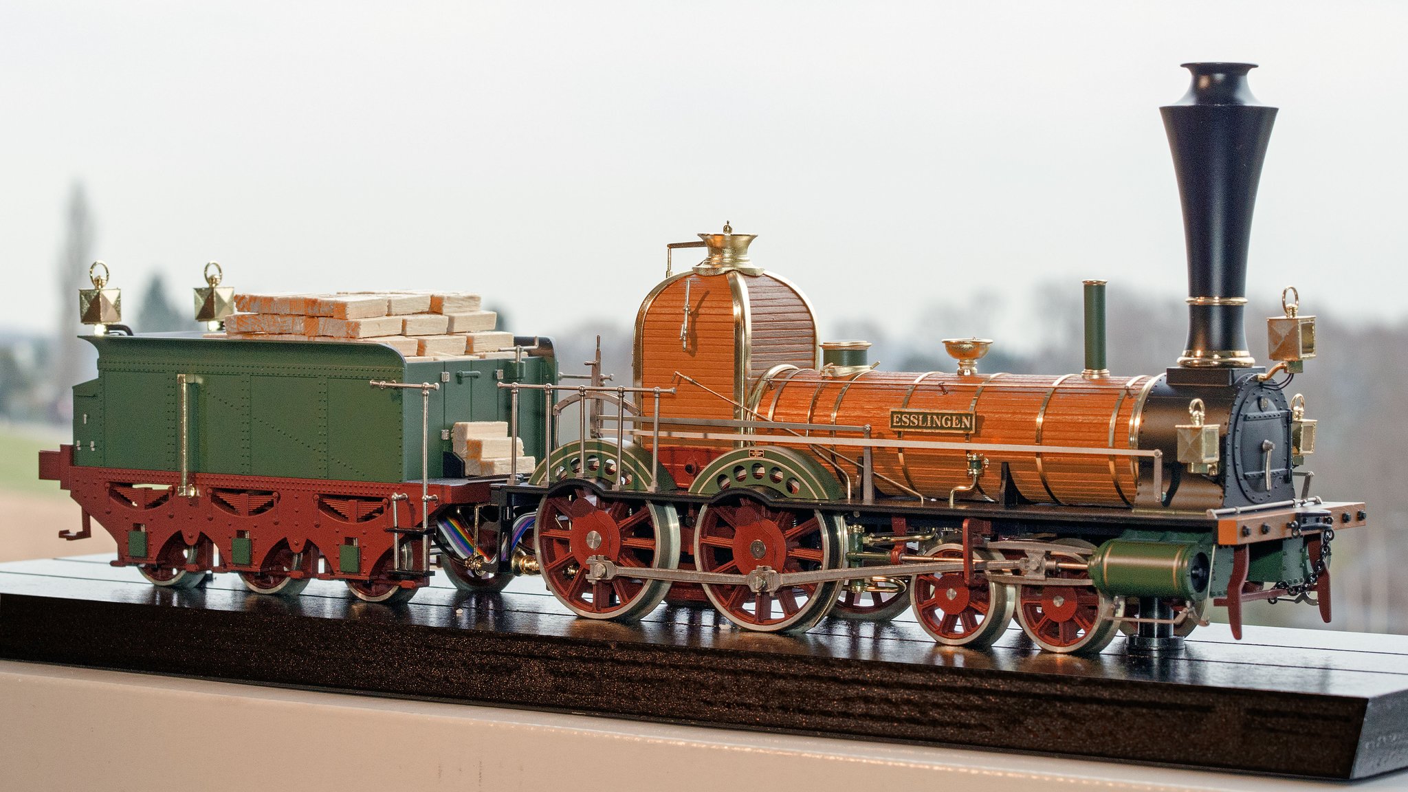 Spur 1 Modell Dampflokomotive Esslingen
