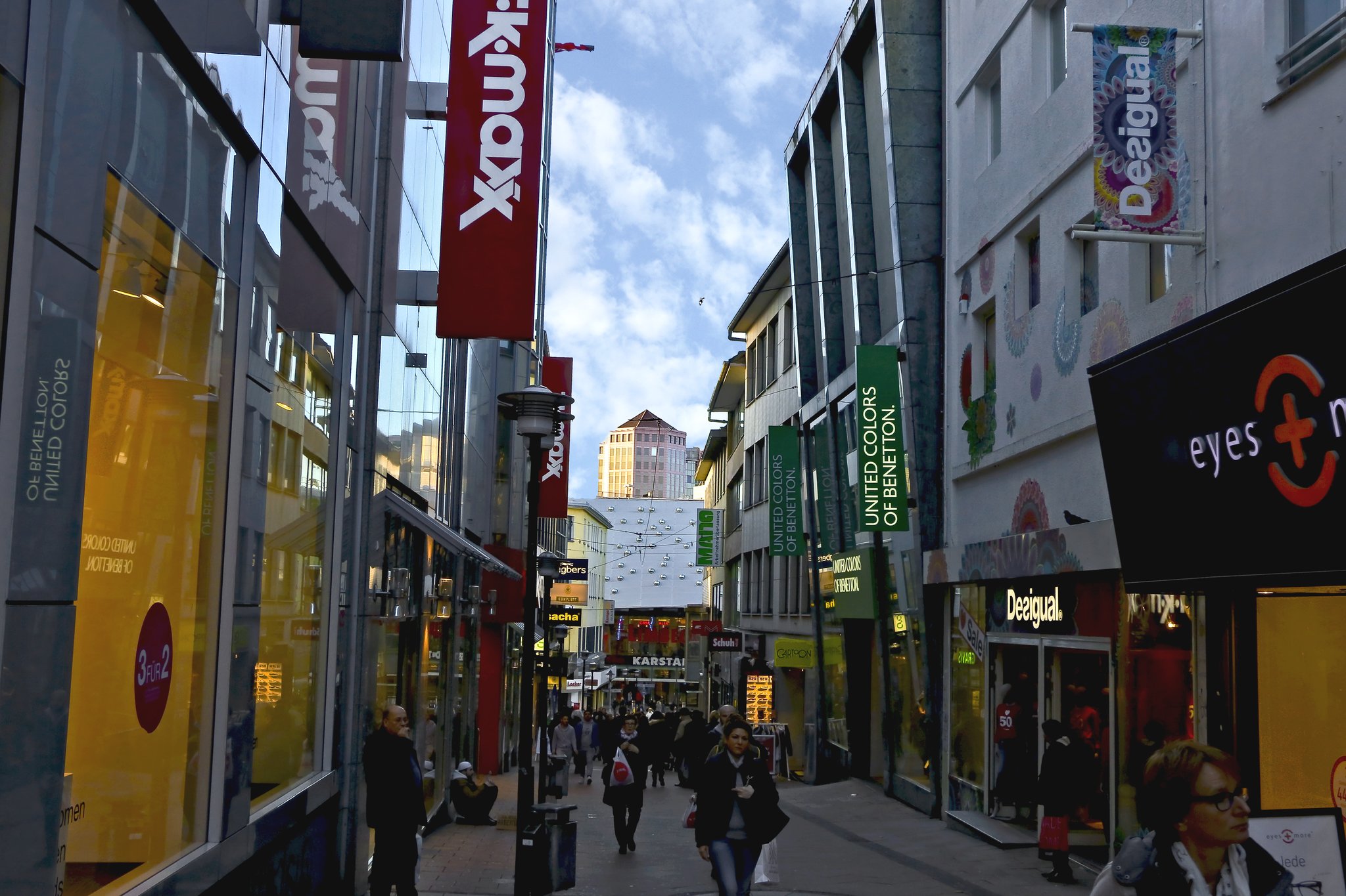 Essen, Limbecker Straße, Stadtkern