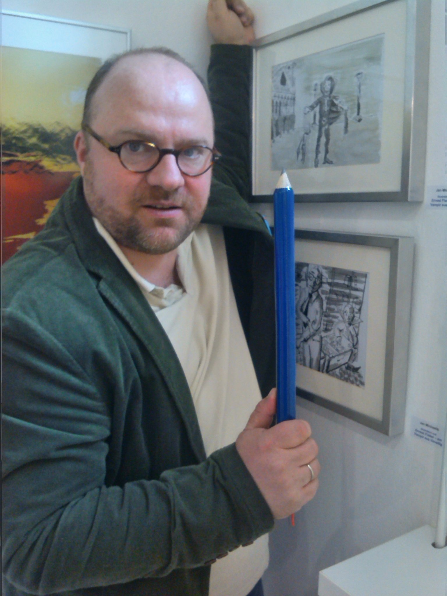 Haus Hildener Künstler zeigt bis 24. April zwei Illustrationen von Jan ...