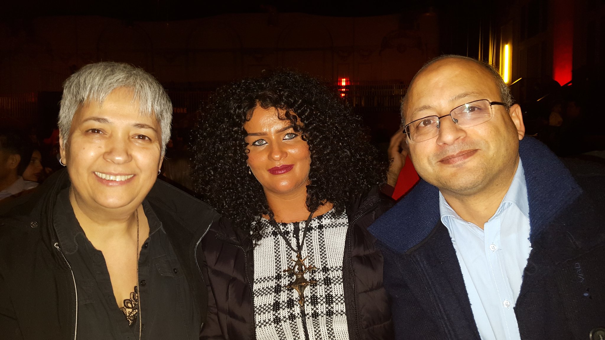 Seyran Ates und Mimoun Azizi in Berlin