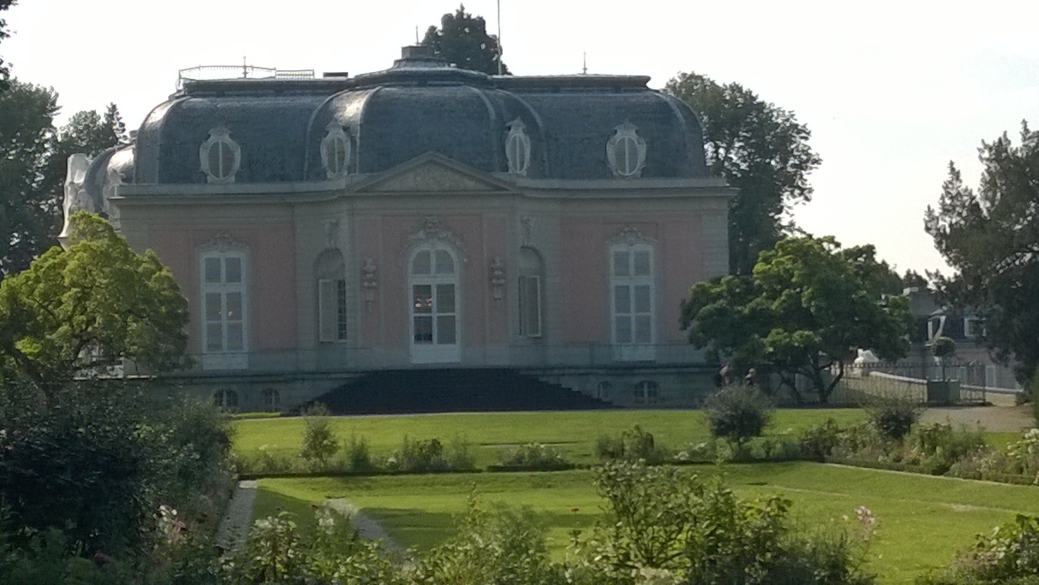 Benrather Schloss als hübscher Anblick